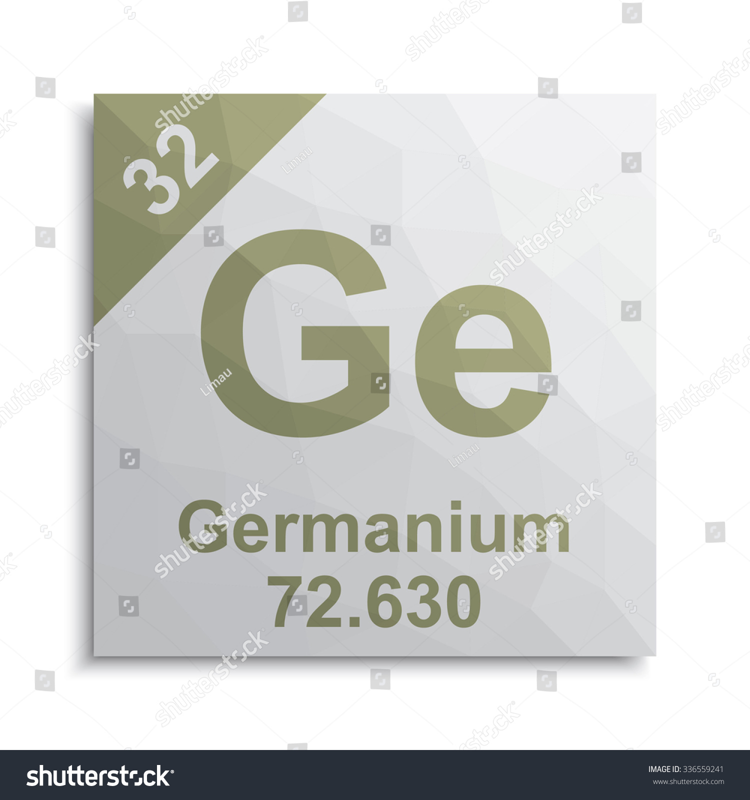 Germanium Element Periodic Table: เวกเตอร์สต็อก (ปลอดค่าลิขสิทธิ์ ...