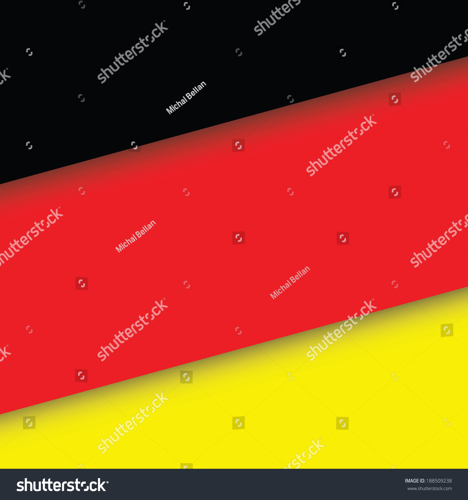 Germany Flag Background Shadow Stock Vector (Royalty Free) 188509238 ...