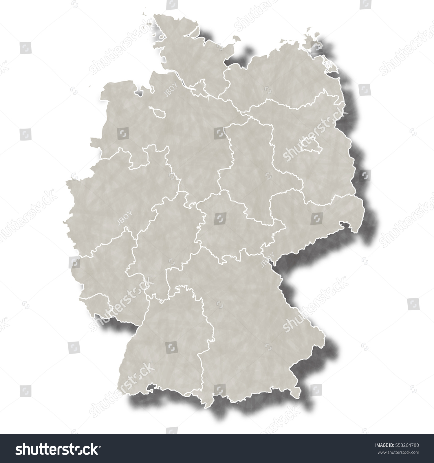 Germany Map City Icon Stock Vector (Royalty Free) 553264780 | Shutterstock