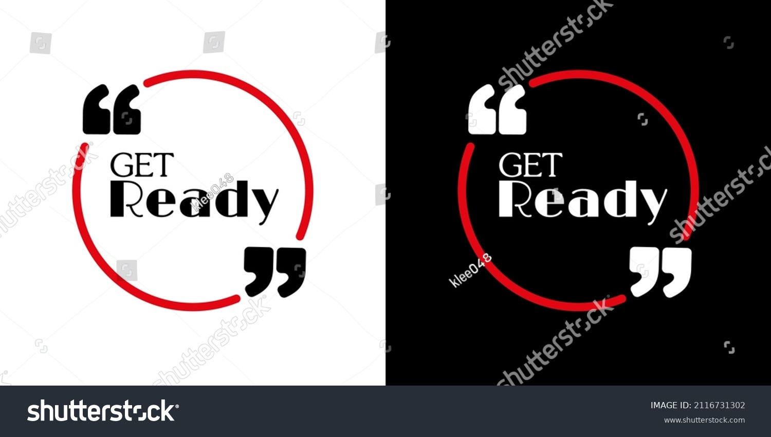 Get Ready Sign On White Background Stock Vector (Royalty Free ...
