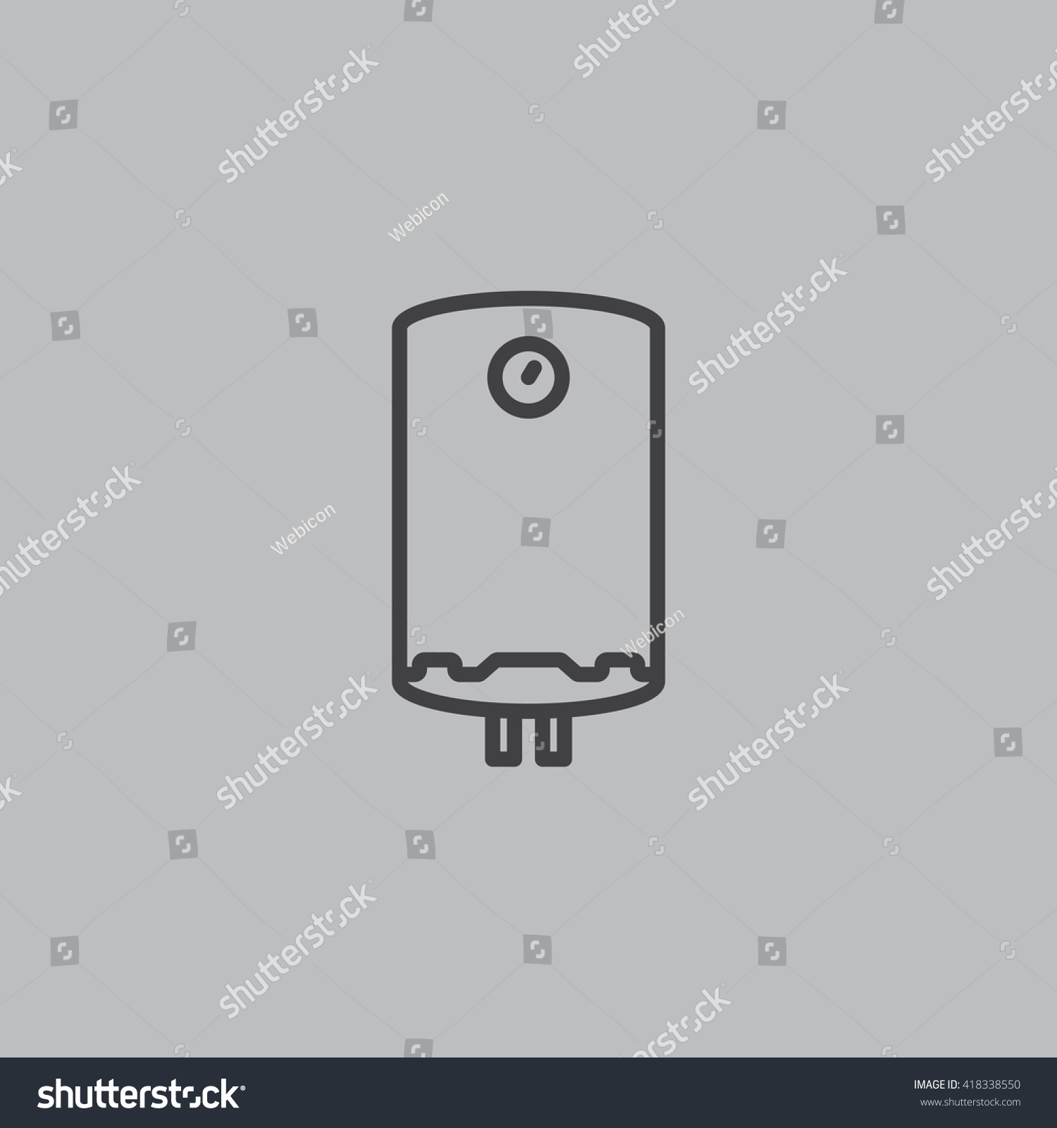 Geyser Icon Stock Vector (Royalty Free) 418338550