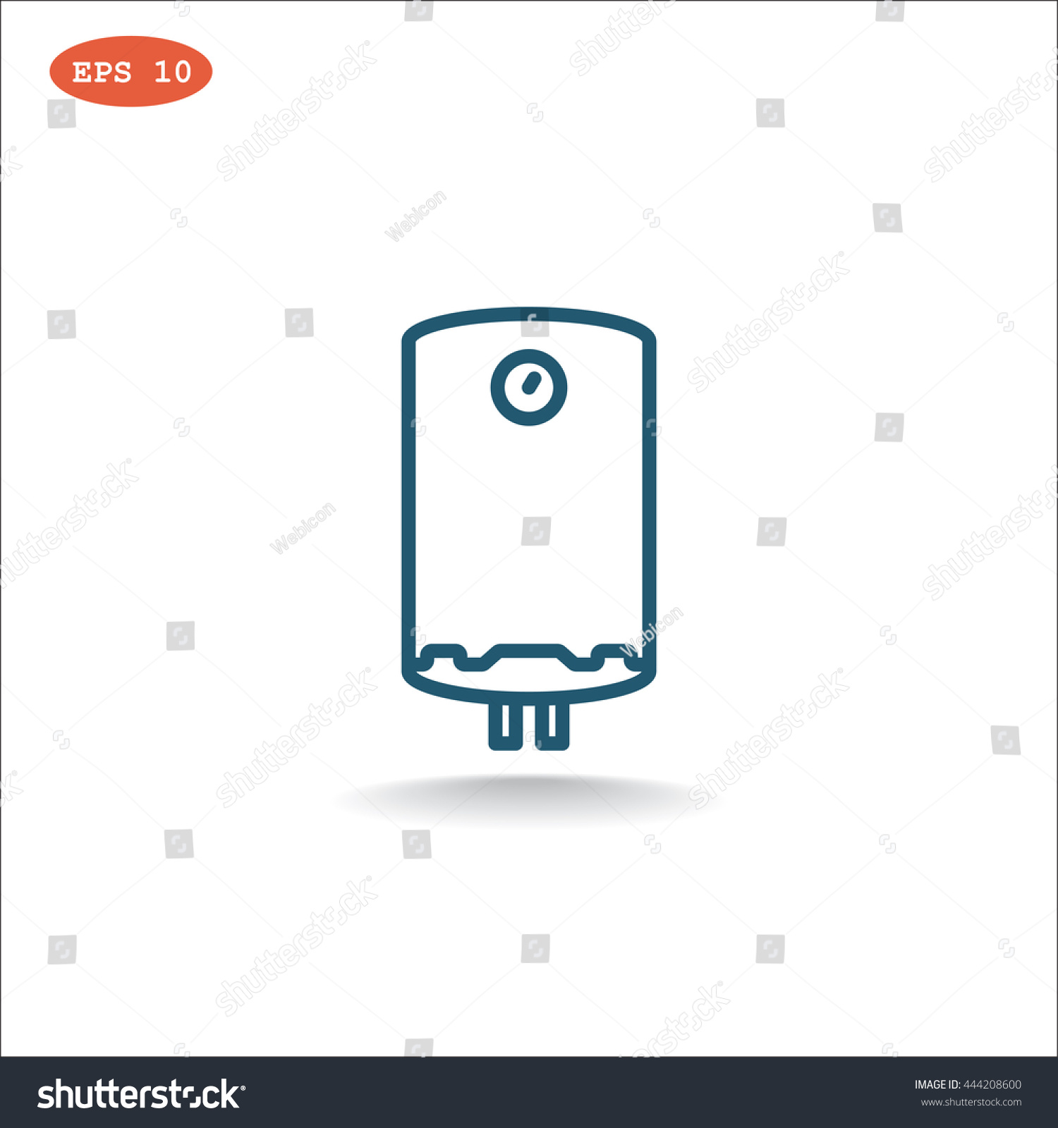 Geyser Icon Stock Vector (Royalty Free) 444208600 | Shutterstock