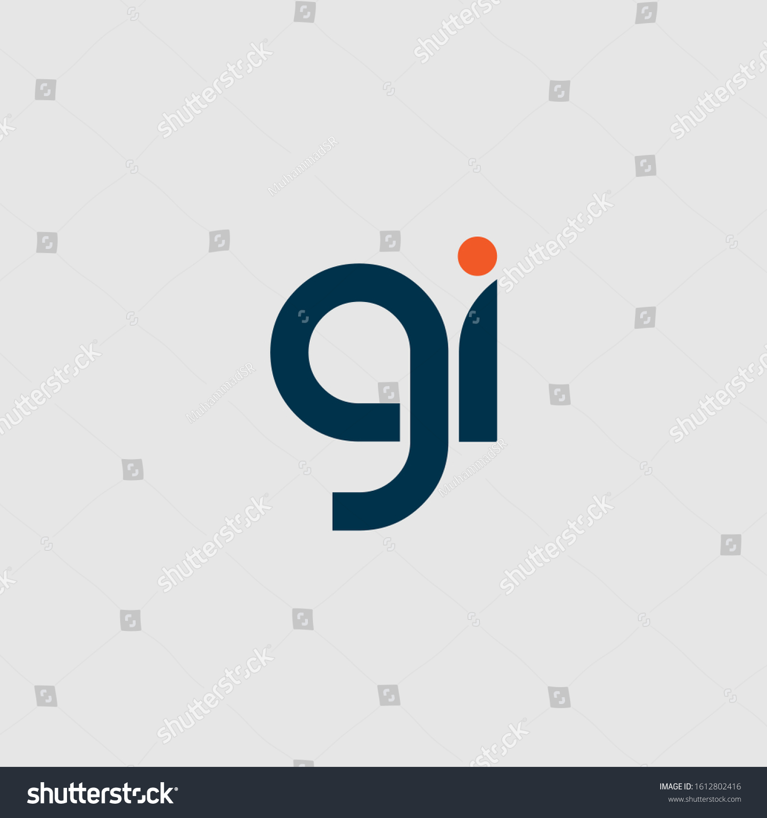 Gi Logo Icon Designs Stock Vector (Royalty Free) 1612802416 | Shutterstock