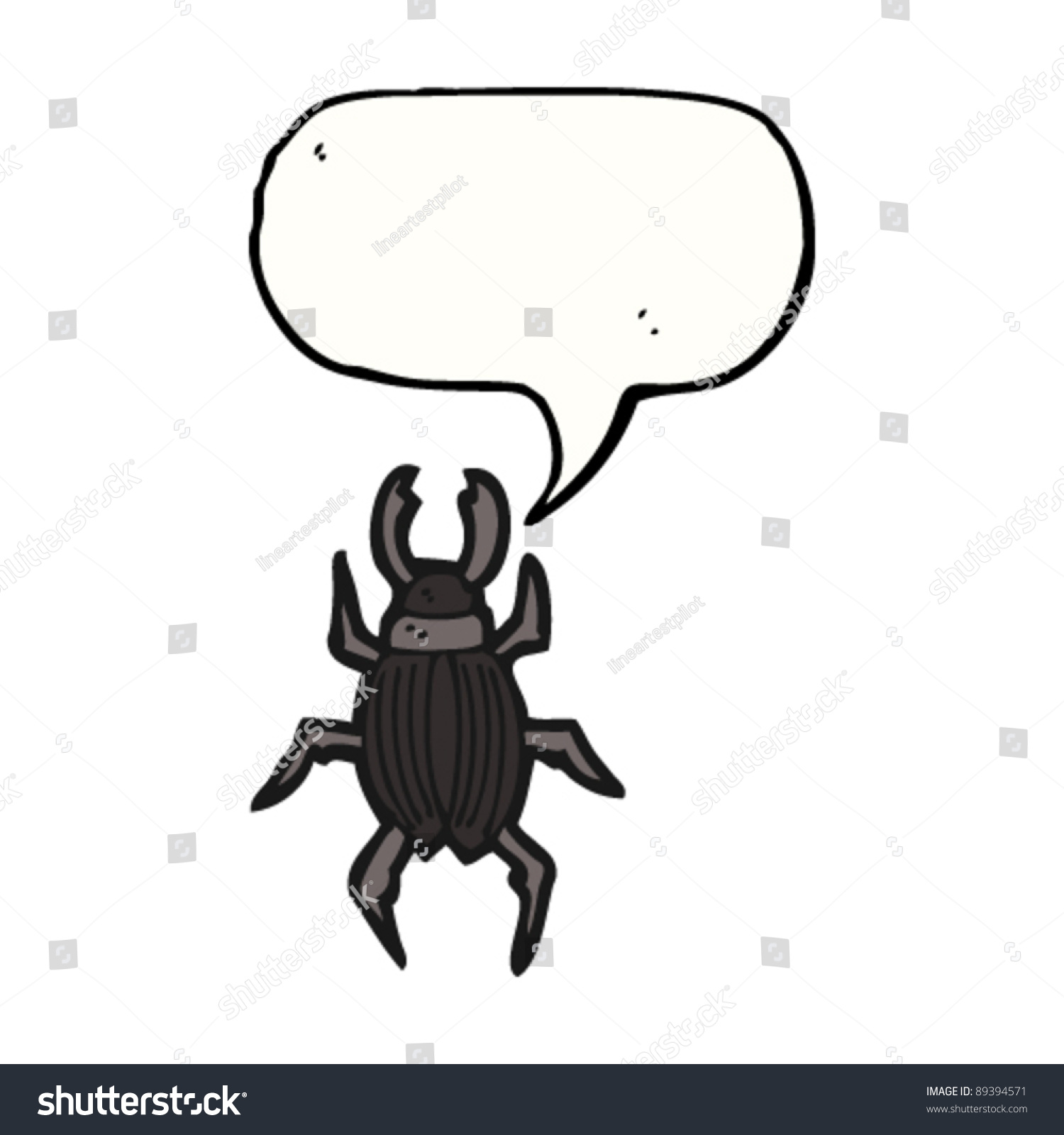 Giant Beetle Cartoon: เวกเตอร์สต็อก (ปลอดค่าลิขสิทธิ์) 89394571 ...
