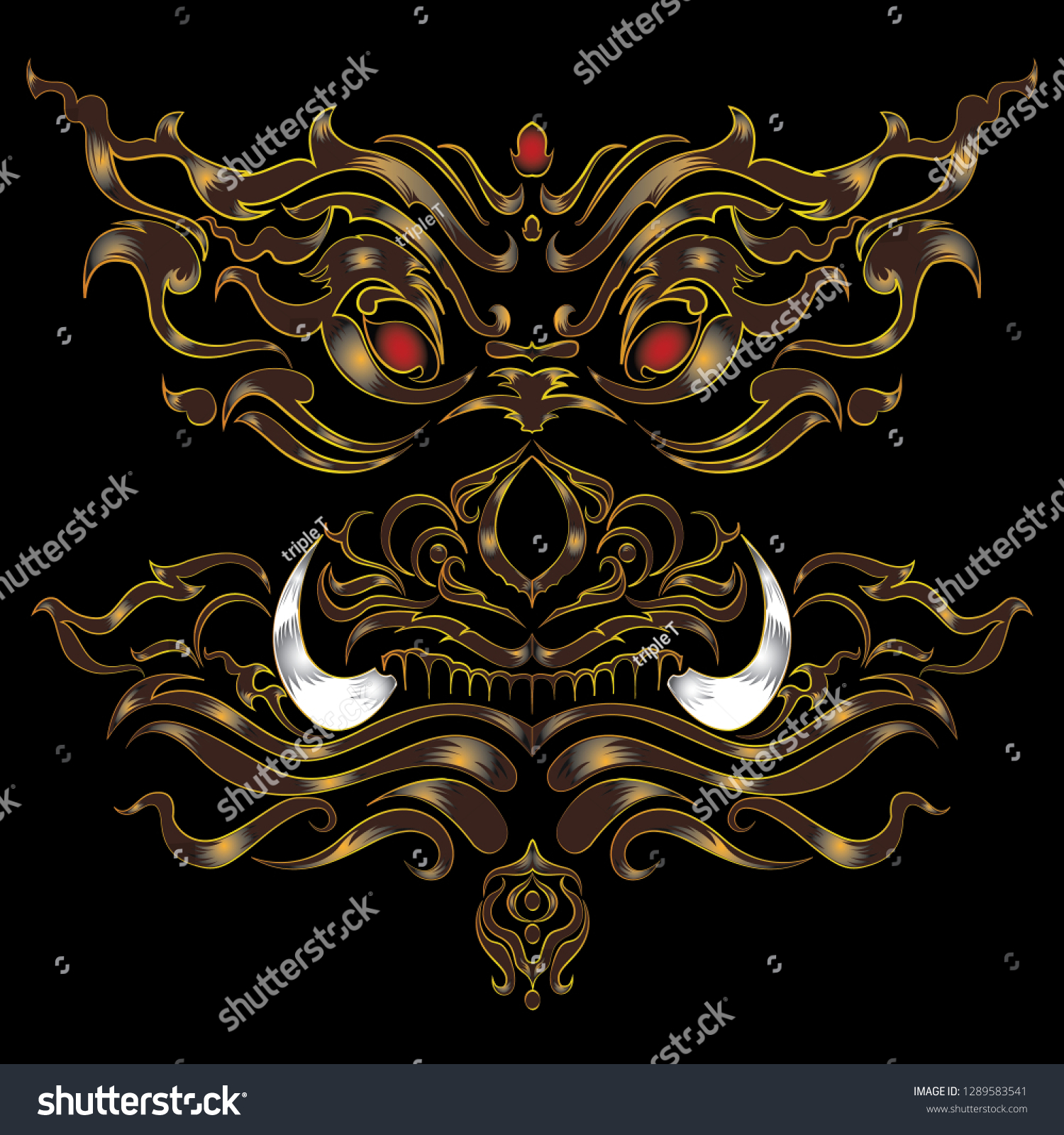 Giant Vector Illustration: vector de stock (libre de regalías ...