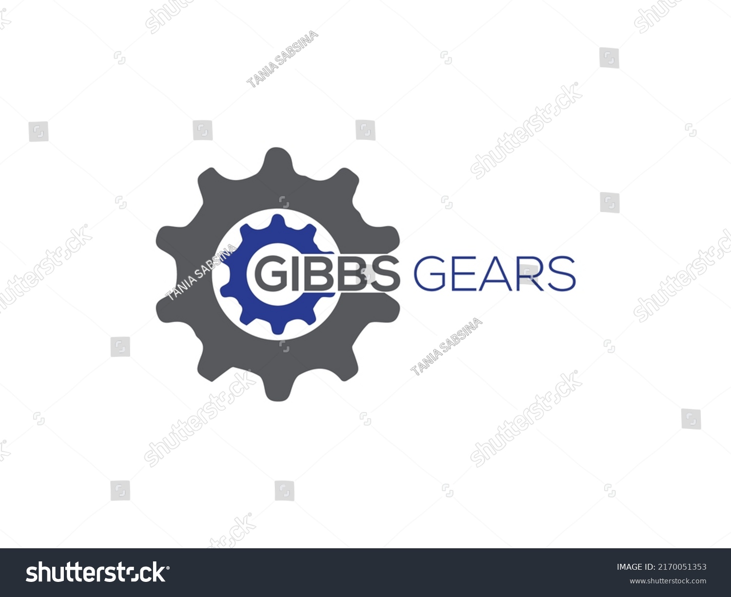 Gibbs Gears Logo Vector Imageeps Technology Stock Vector (Royalty Free ...