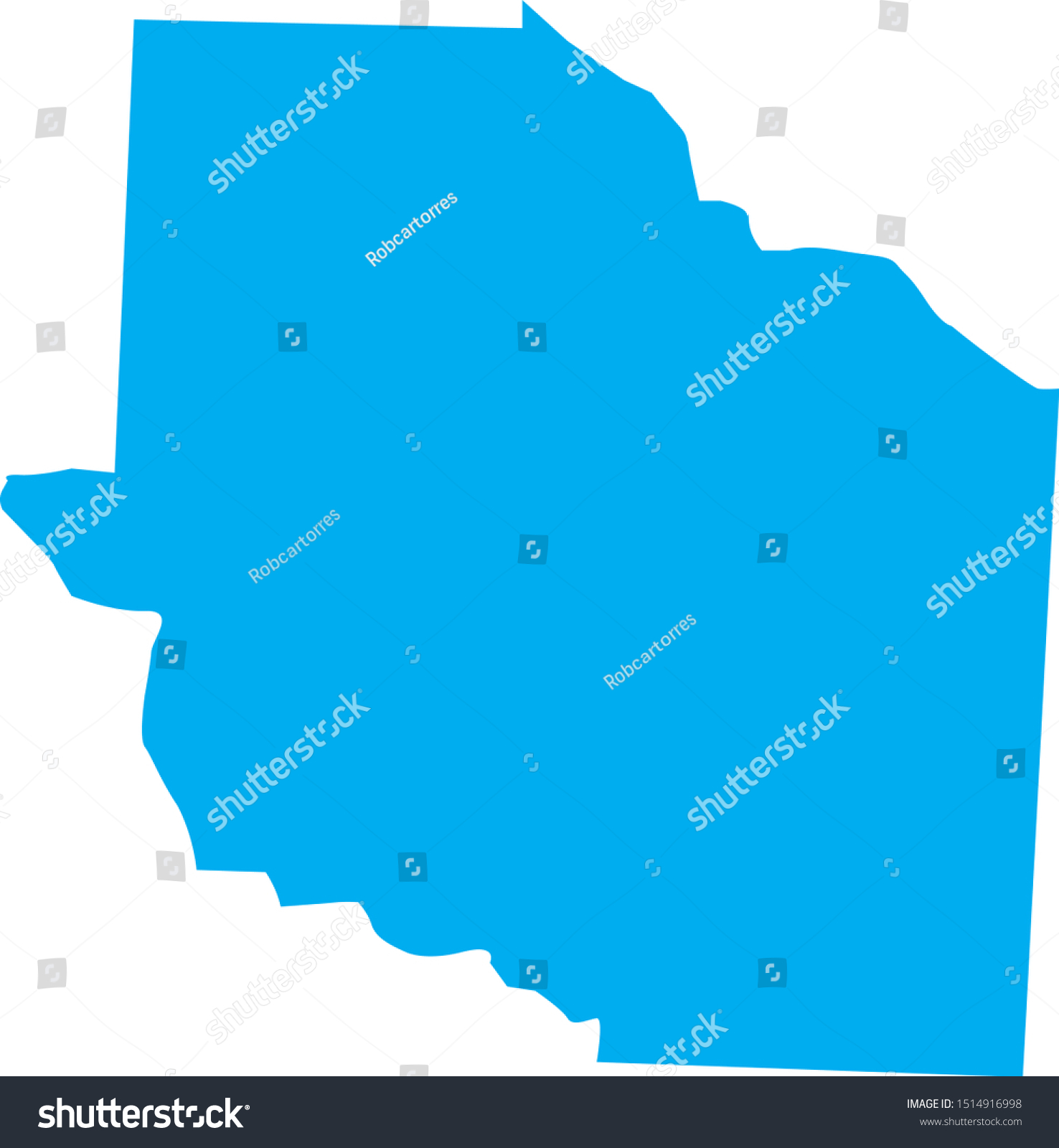 Gibson County Map Tennessee State Stock Vector (Royalty Free ...