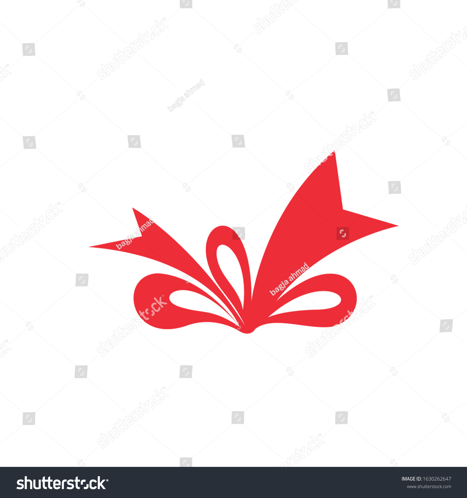 Gift Bow Logo Design Vector Template Stock Vector (Royalty Free ...
