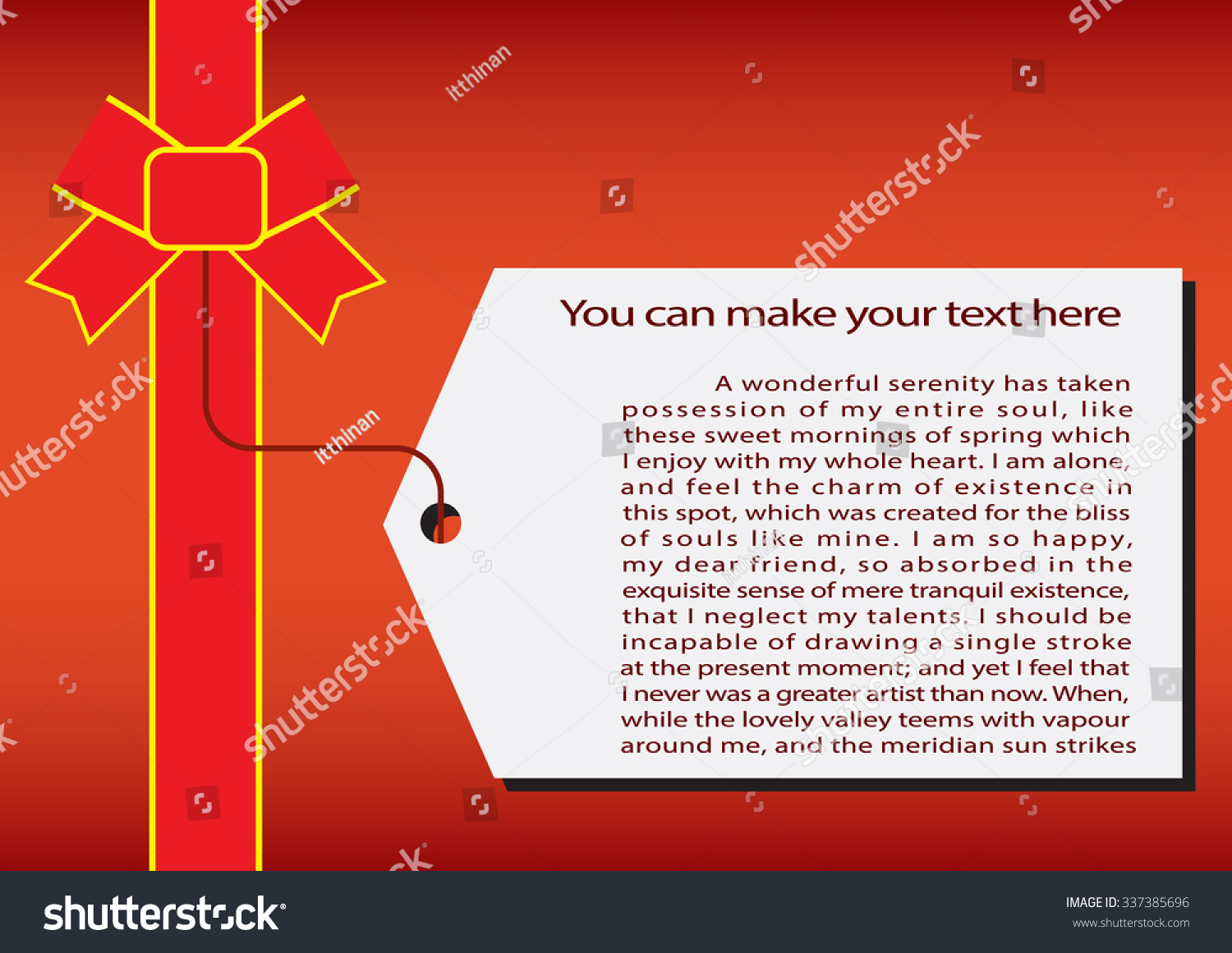 Gift Card Layout Stock Vector (Royalty Free) 337385696 | Shutterstock