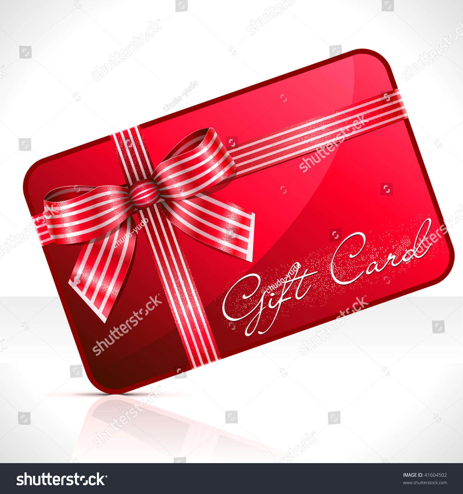 Gift Card. Vector Illustration - 41604502 : Shutterstock