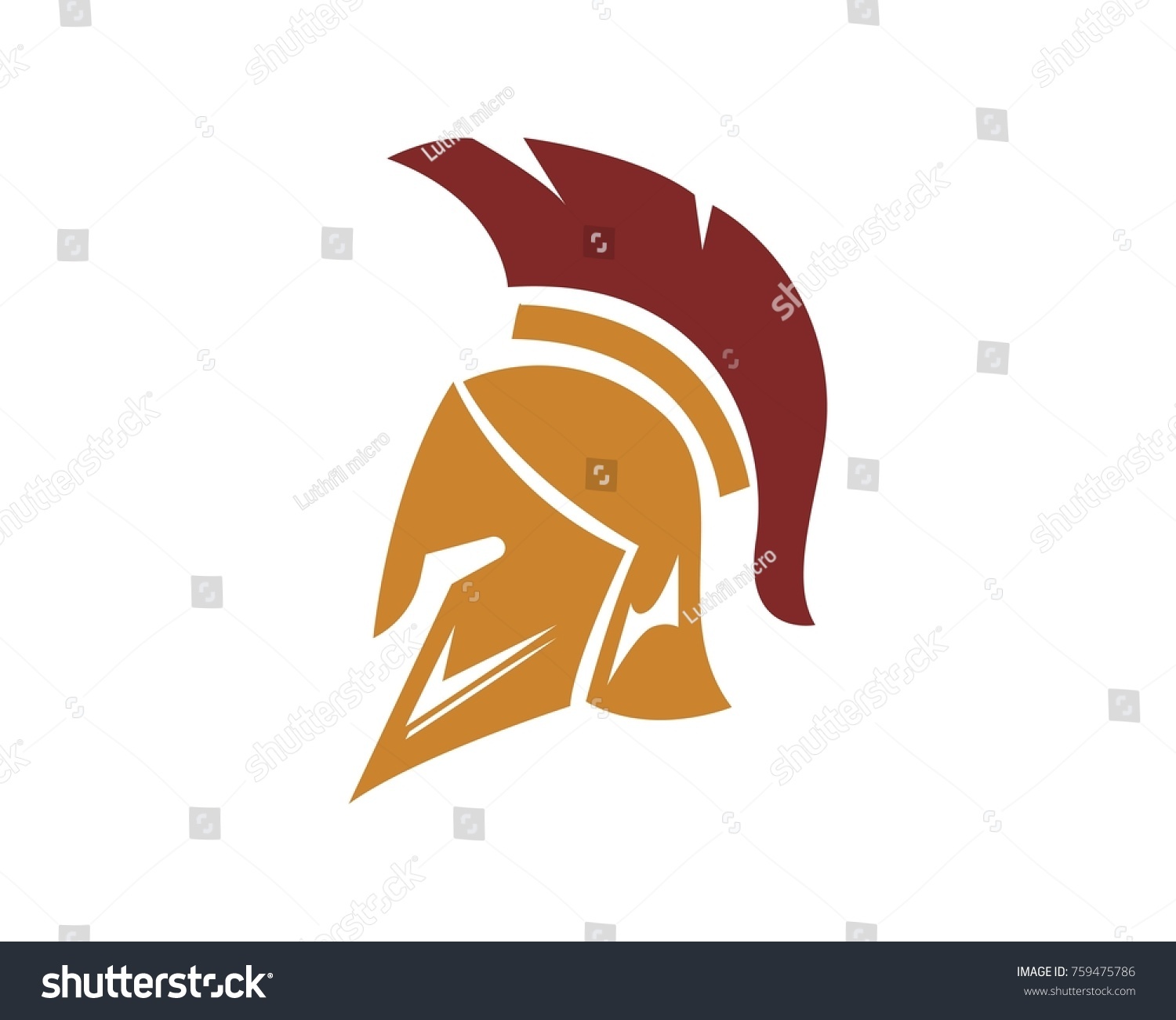 Gladiator Logos Template Symbols Stock Vector (Royalty Free) 759475786 ...