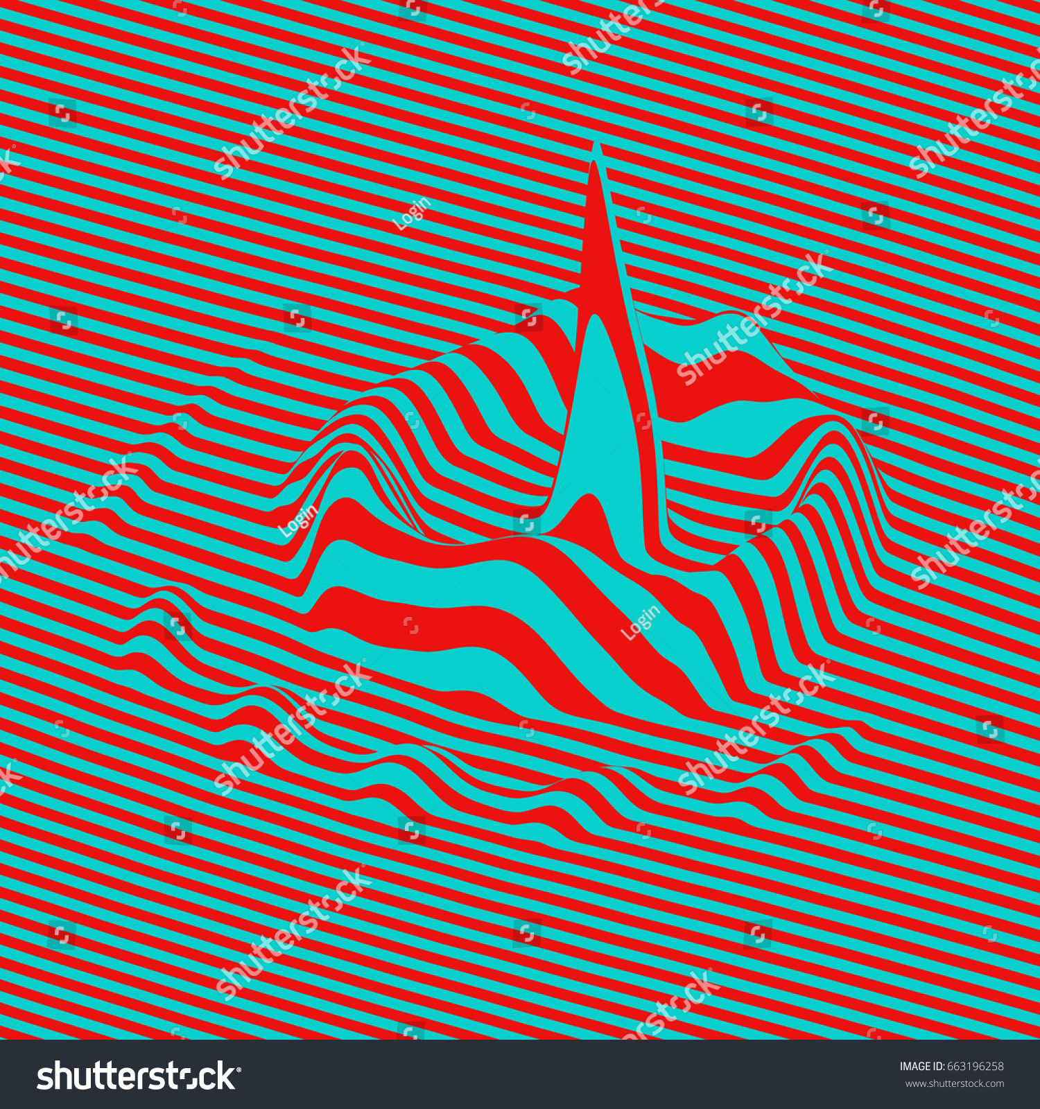 Glitch Abstract Background Distortion Effect Bug Stock Vector (Royalty ...