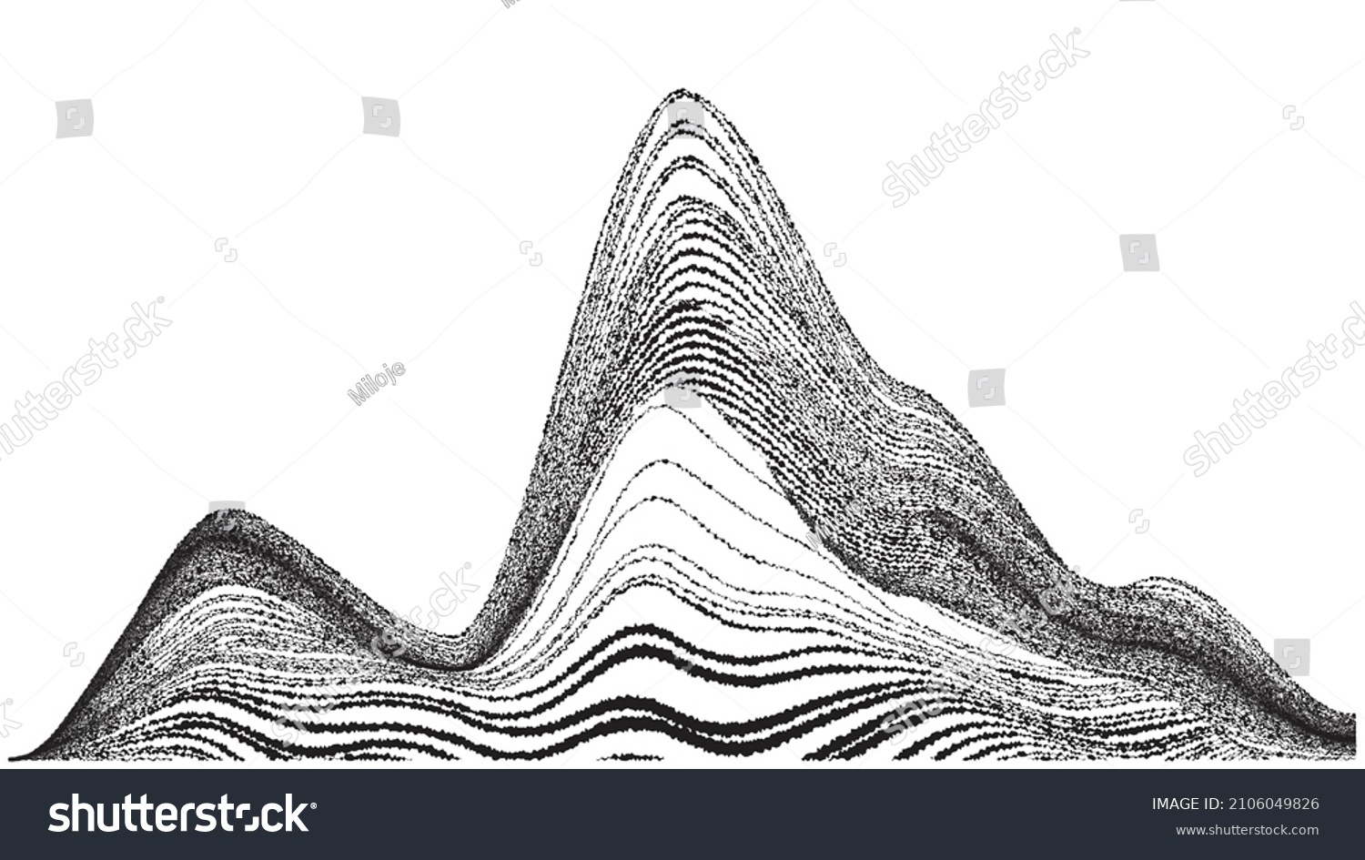 Glitch Effect Distorted Speed Lines Abstract Stock Vector (Royalty Free ...