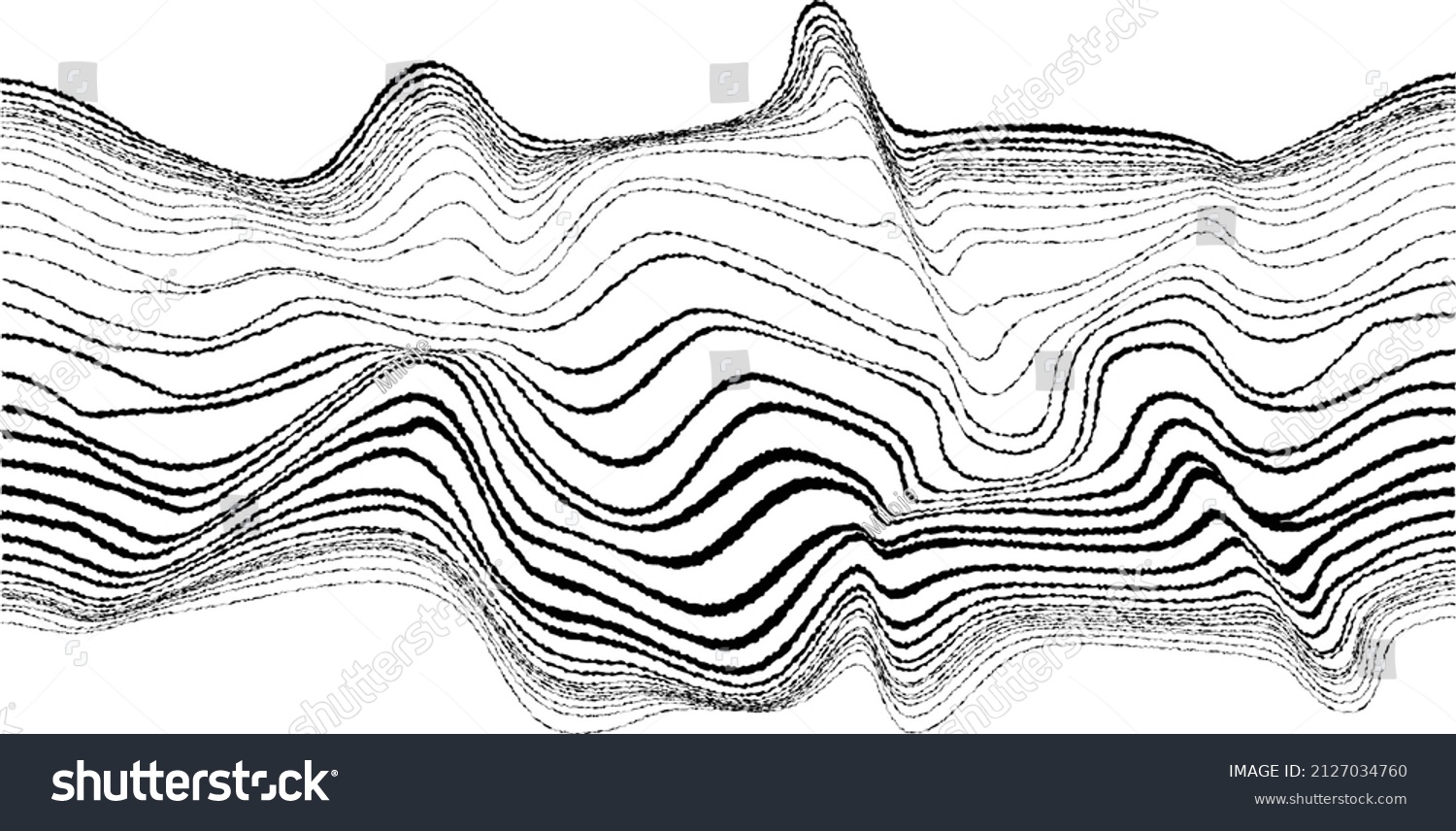 Glitch Effect Distorted Speed Lines Abstract Stock Vector (Royalty Free ...