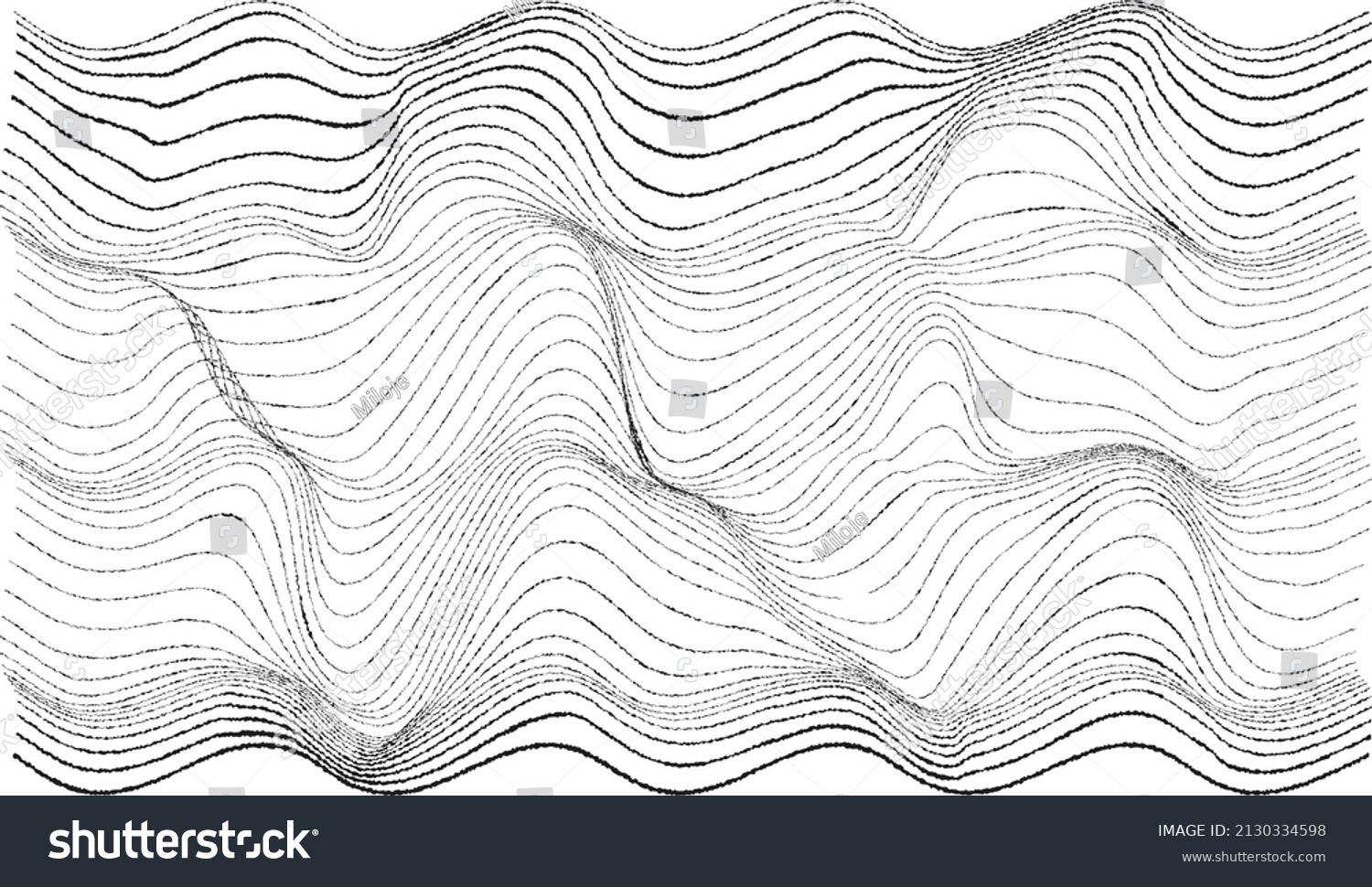 Glitch Effect Distorted Speed Lines Abstract Stock Vector (Royalty Free ...