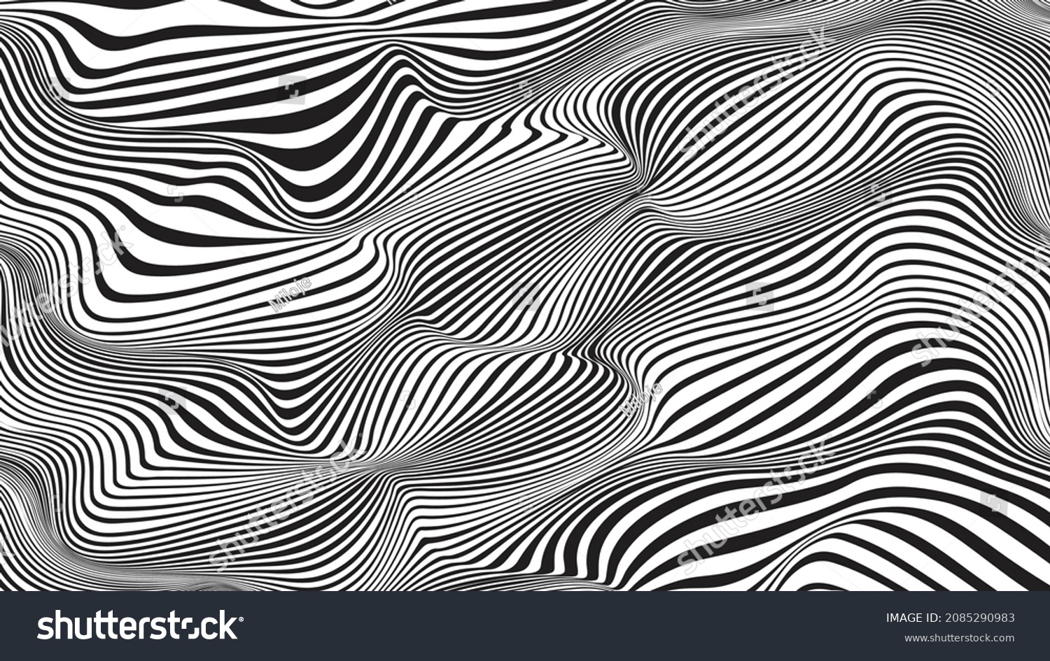 Glitch Effect Distorted Speed Lines Abstract Stock Vector (Royalty Free ...