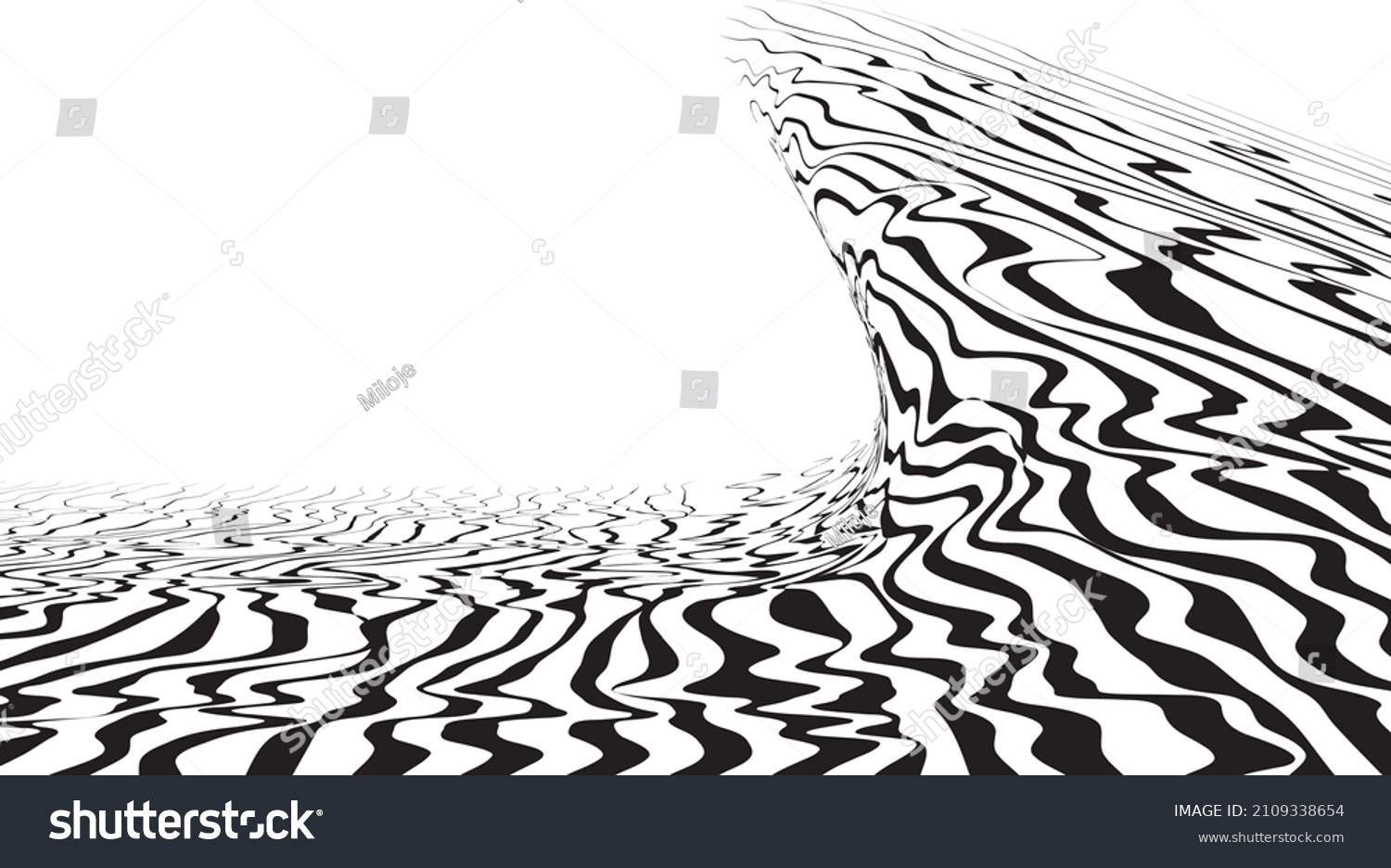 Glitch Effect Distorted Speed Lines Abstract Stock Vector (Royalty Free ...