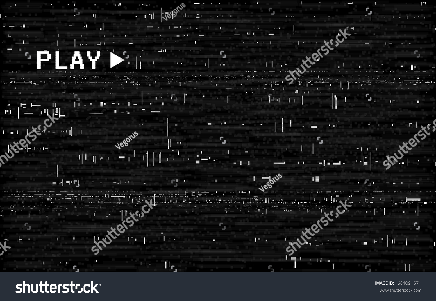 Glitch Vhs Template Old Camera Effect: เวกเตอร์สต็อก (ปลอดค่าลิขสิทธิ์ ...