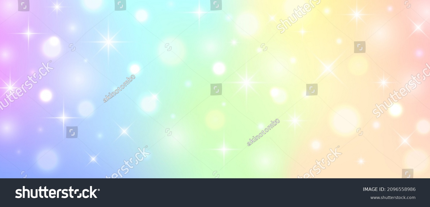 Glitter Rainbow Color Background Vector Illustration Stock Vector ...
