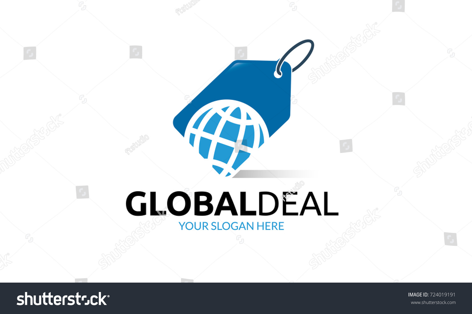 Global Deal Logo Stock Vector (Royalty Free) 724019191 | Shutterstock