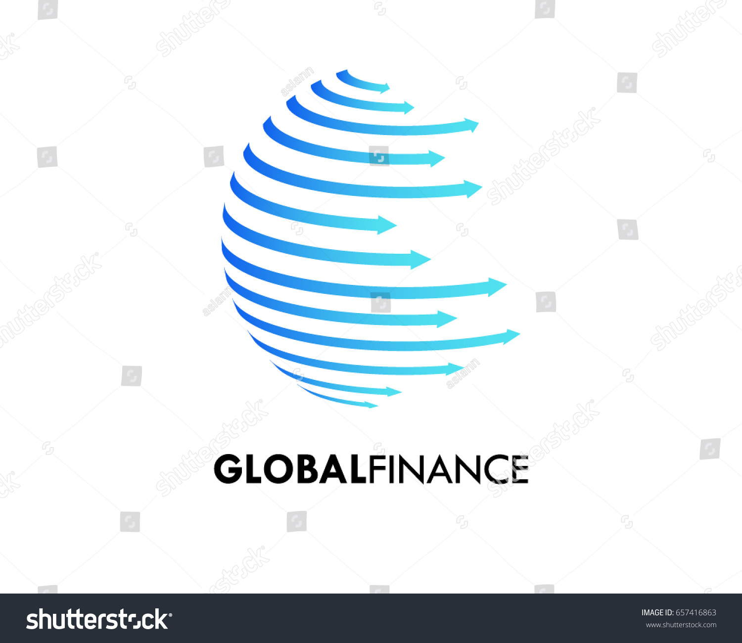 Global Finance Logo Stock Vector (Royalty Free) 657416863 | Shutterstock