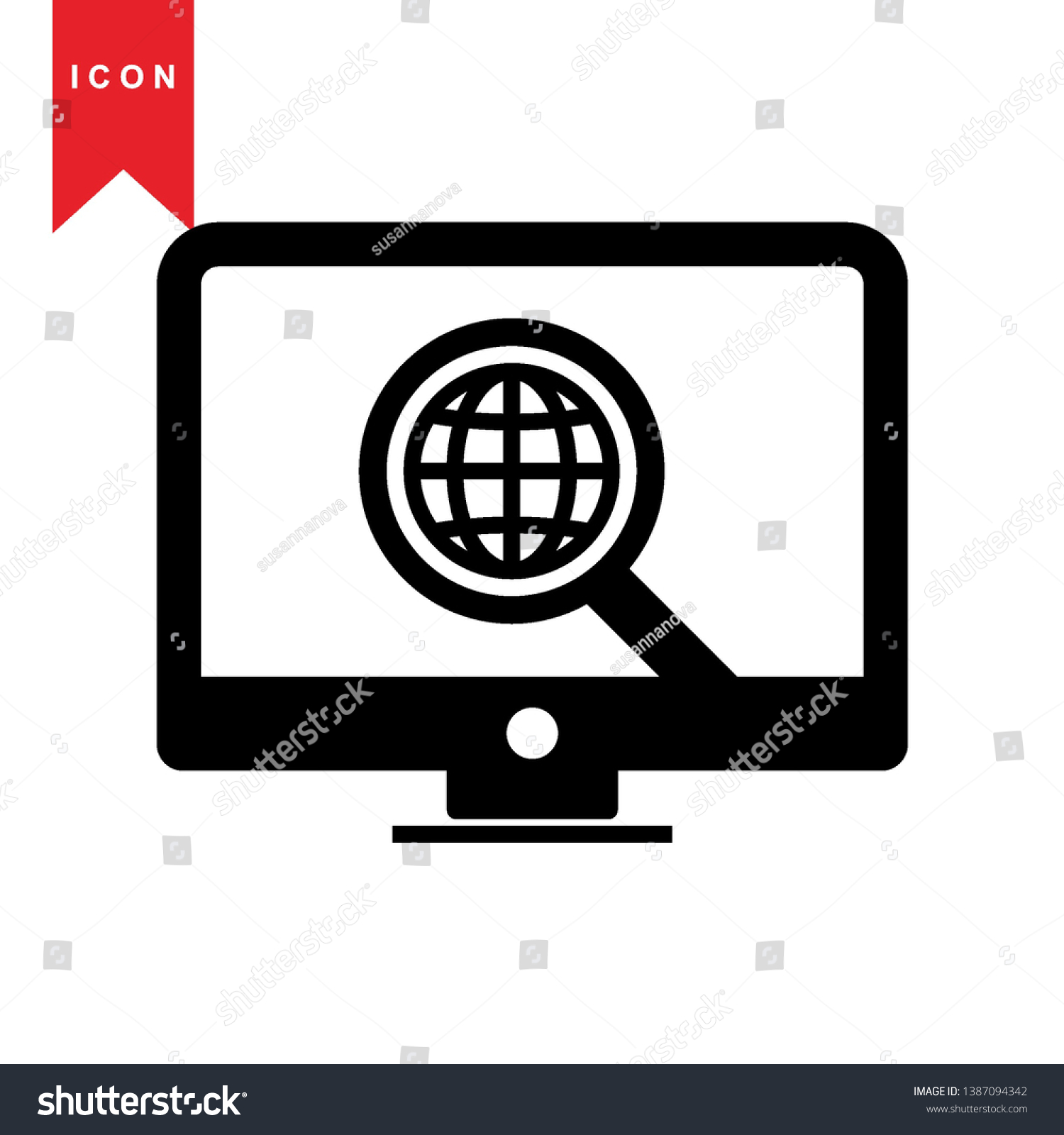 Global Network Connection World Map Internet Stock Vector (Royalty Free ...