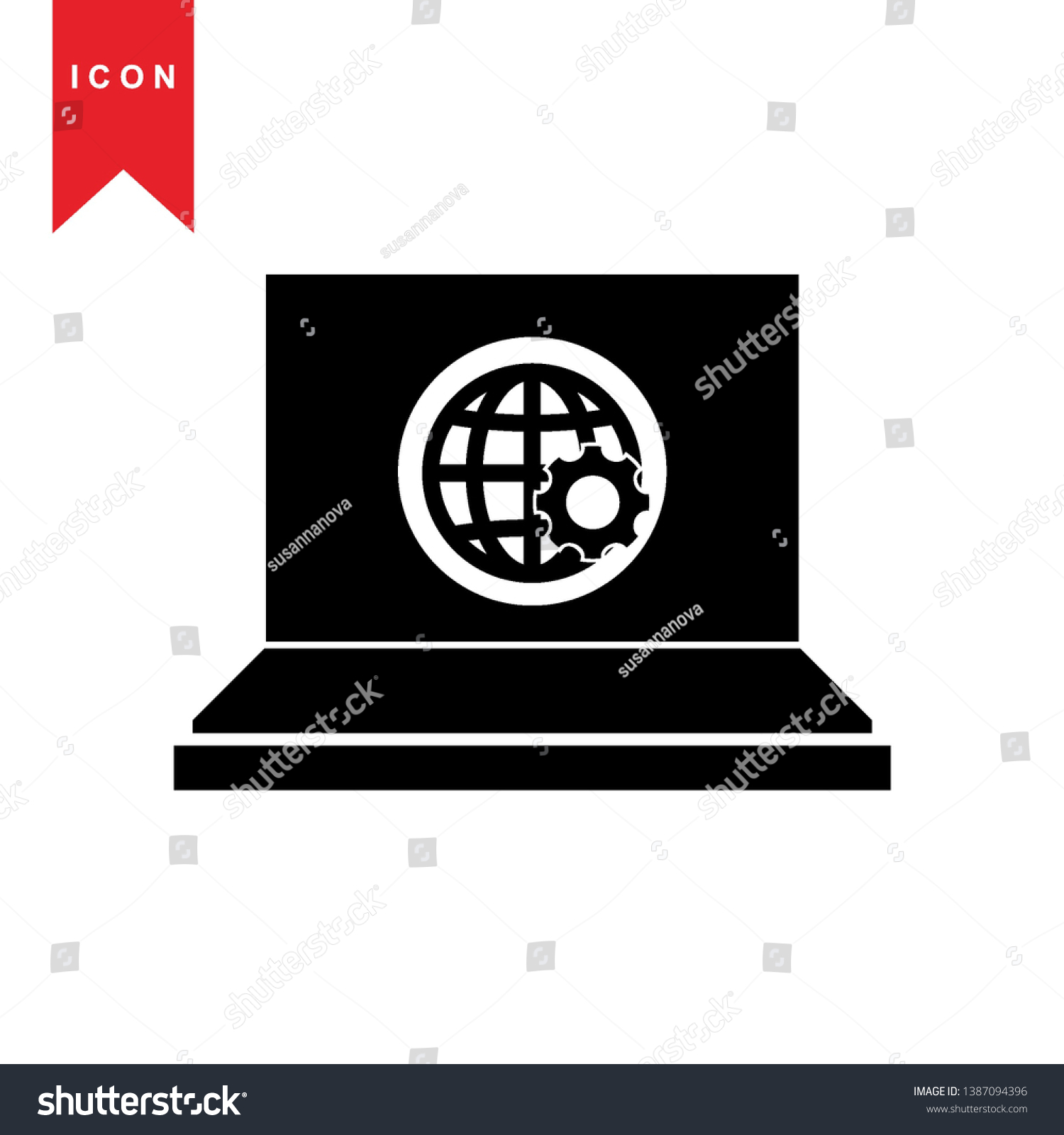 Global Network Connection World Map Internet Stock Vector (Royalty Free ...