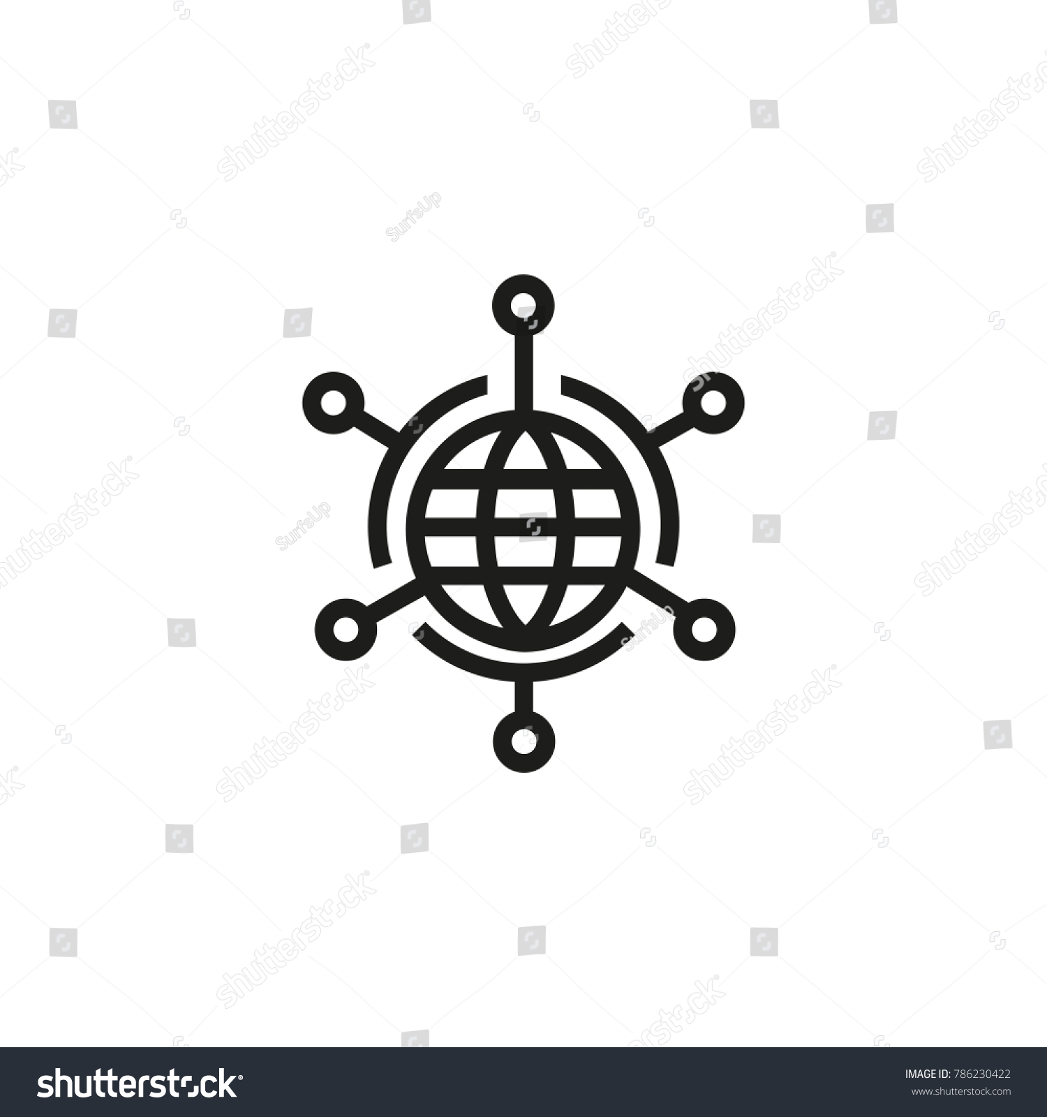 758,738 Global network icon Images, Stock Photos & Vectors | Shutterstock