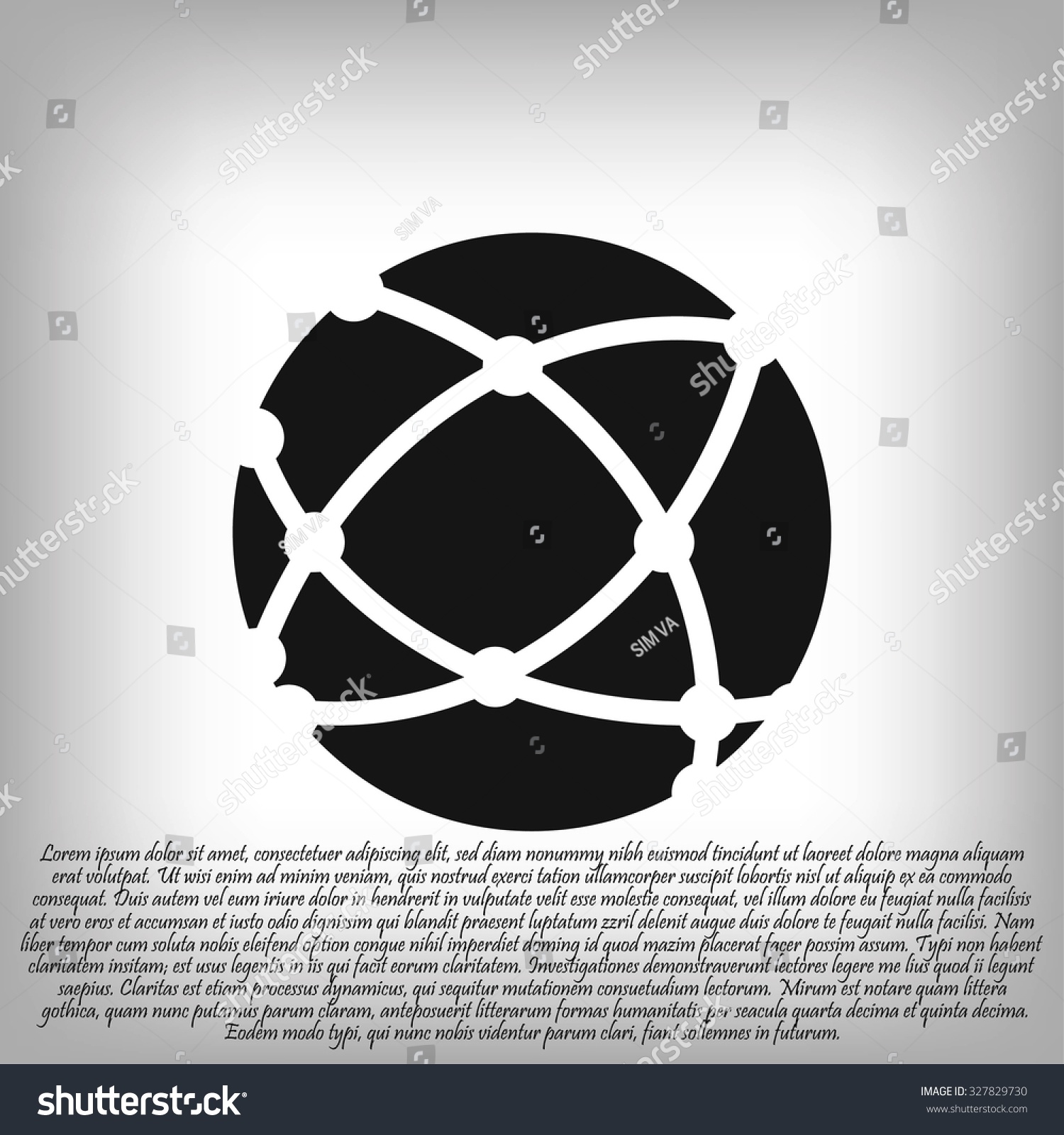 Global Technology Icon Stock Vector (Royalty Free) 327829730 | Shutterstock