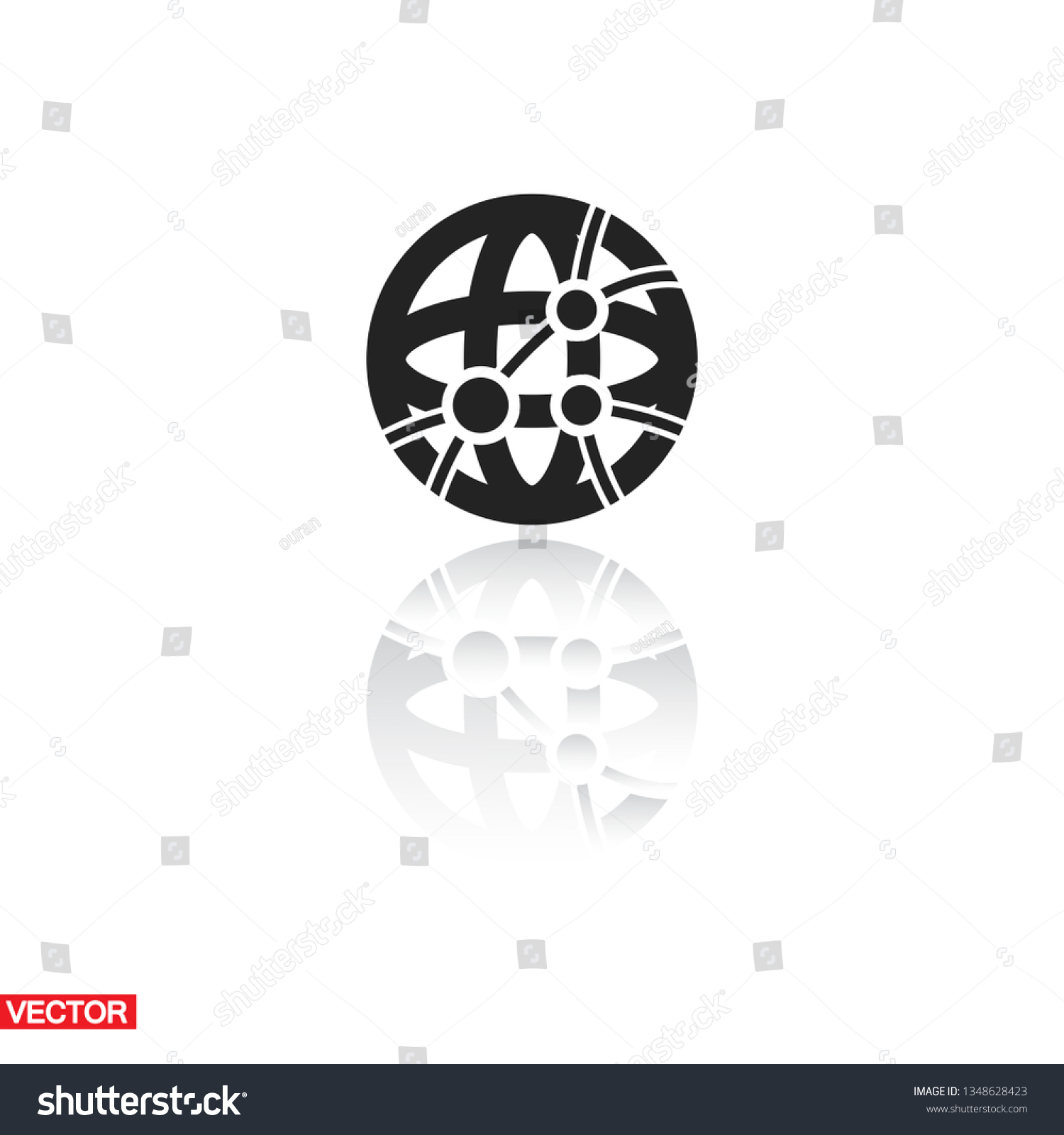 Global Technology Social Network Icon Vector Stock Vector (Royalty Free ... Global Technology Social Network Icon Vector Stock Vector (Royalty Free ...