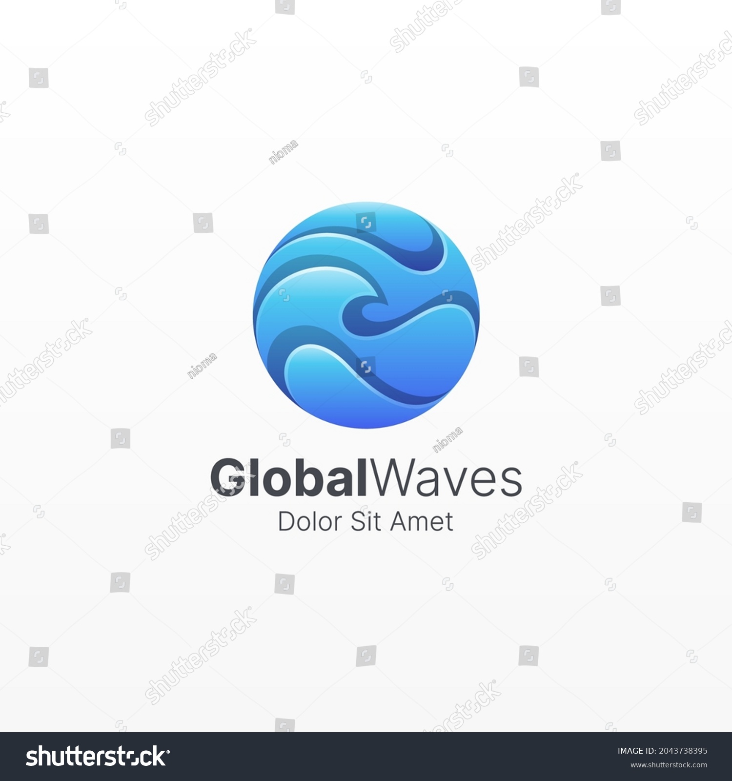 47,373 imágenes de 3d wave logo - Imágenes, fotos y vectores de stock ...