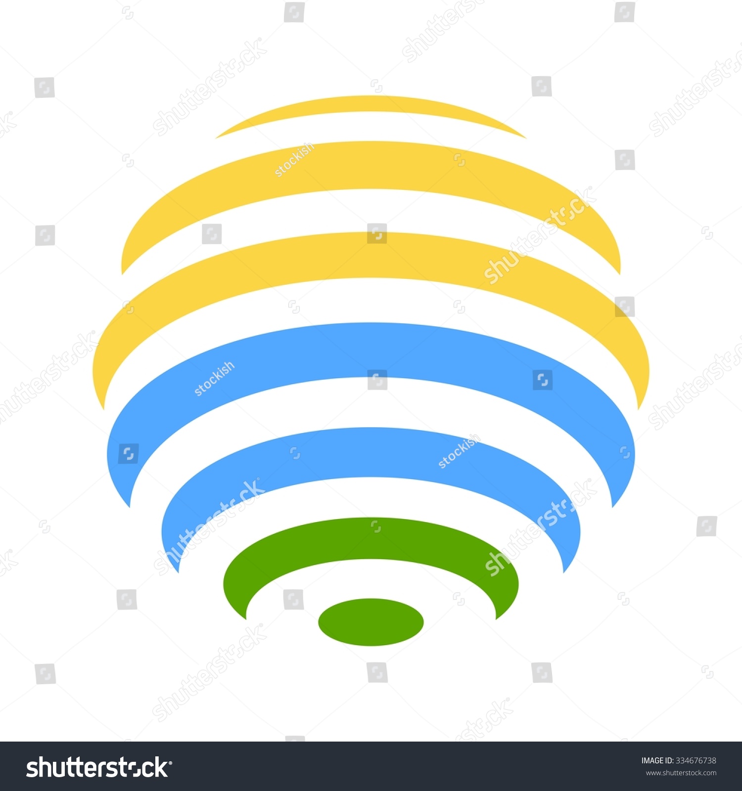 Globe Sphere Logo Universal Logo World: vector de stock (libre de ...