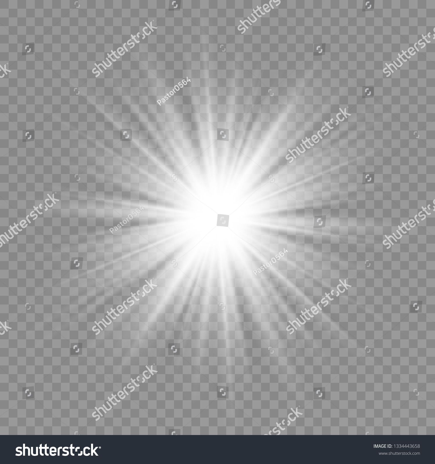 Glow Transparent Vector Light Effect Set: vector de stock (libre de ...