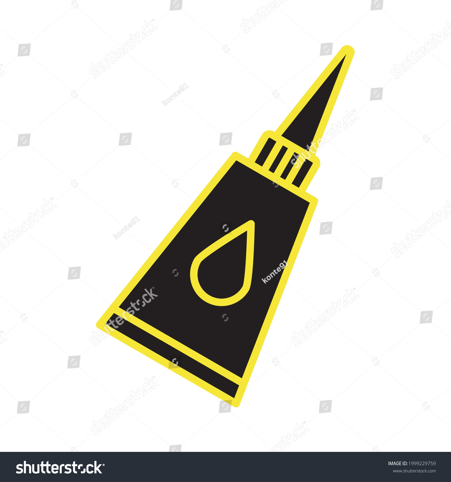 Glue Icons Symbol Vector Elements Infographic Stock Vector (Royalty ...