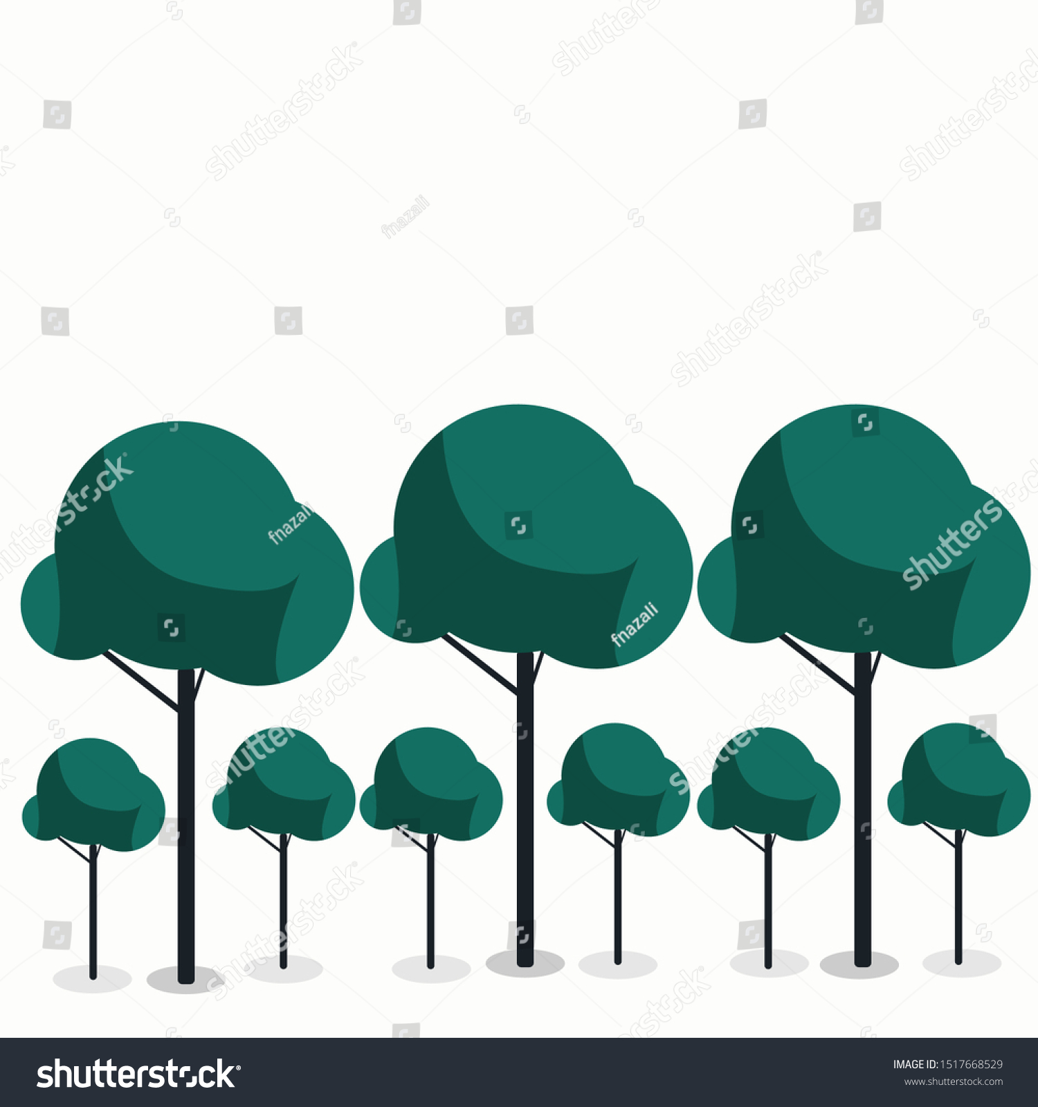 Go Green Tree Vector Illustration: เวกเตอร์สต็อก (ปลอดค่าลิขสิทธิ์ ...