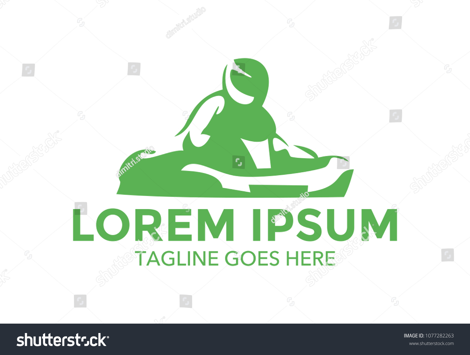 Go Kart Logo Vector Illustration 库存矢量图（免版税）1077282263 | Shutterstock