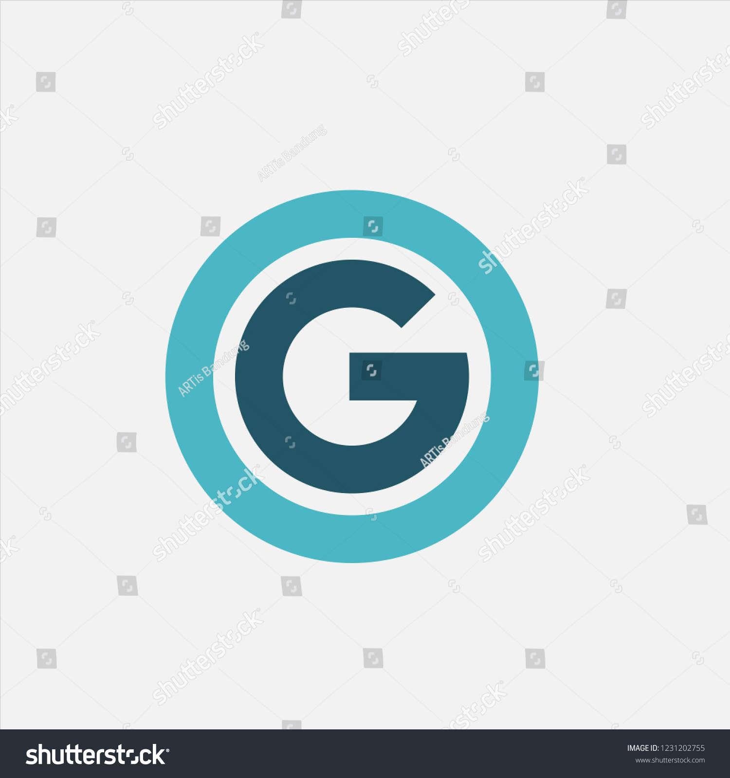 Go Lettering Logo Stock Vector (Royalty Free) 1231202755