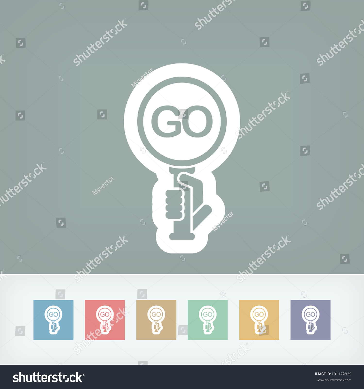 Go Signal Stock Vector (Royalty Free) 191122835 | Shutterstock