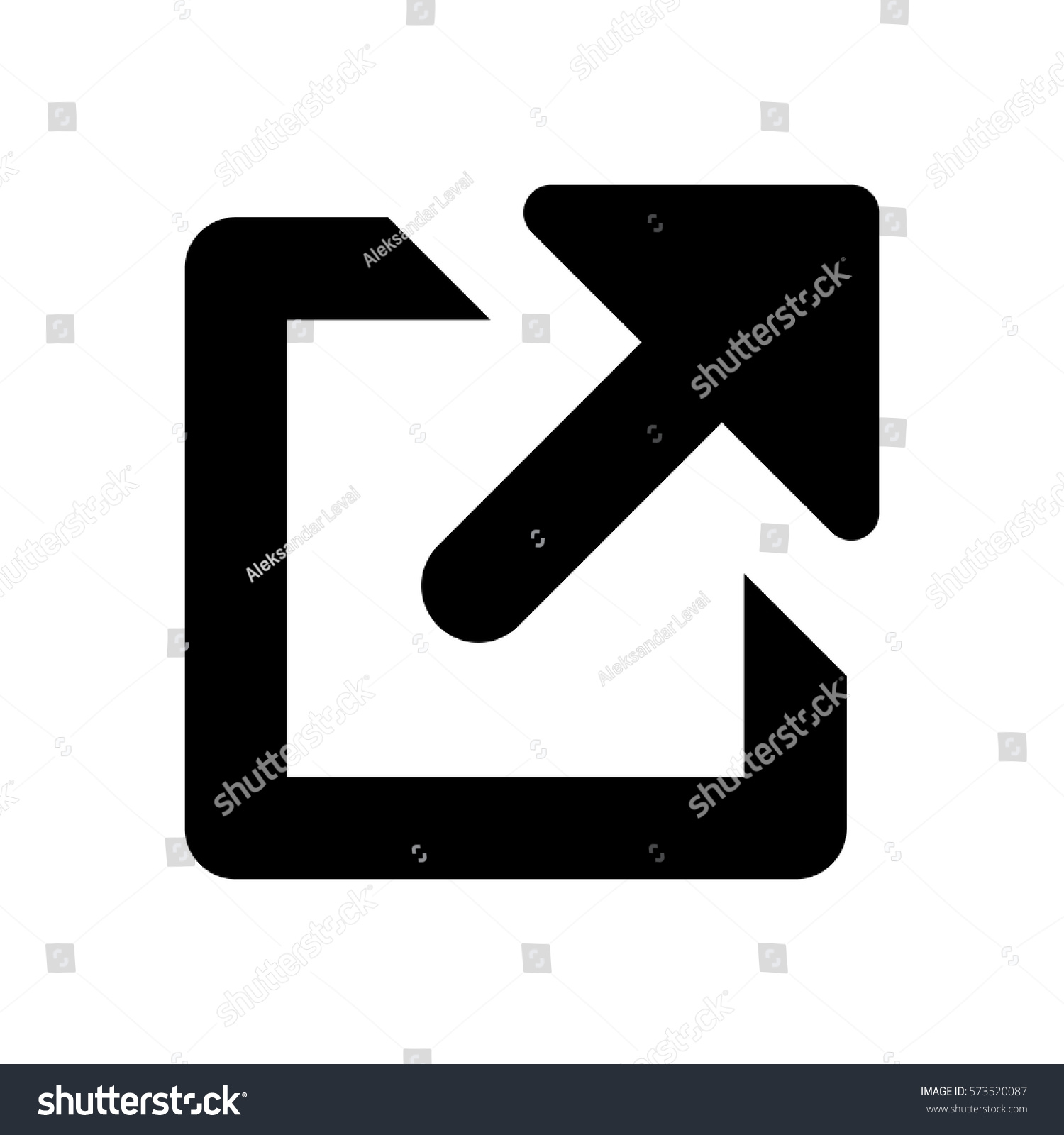 Go Icon Stock Vector (Royalty Free) 573520087