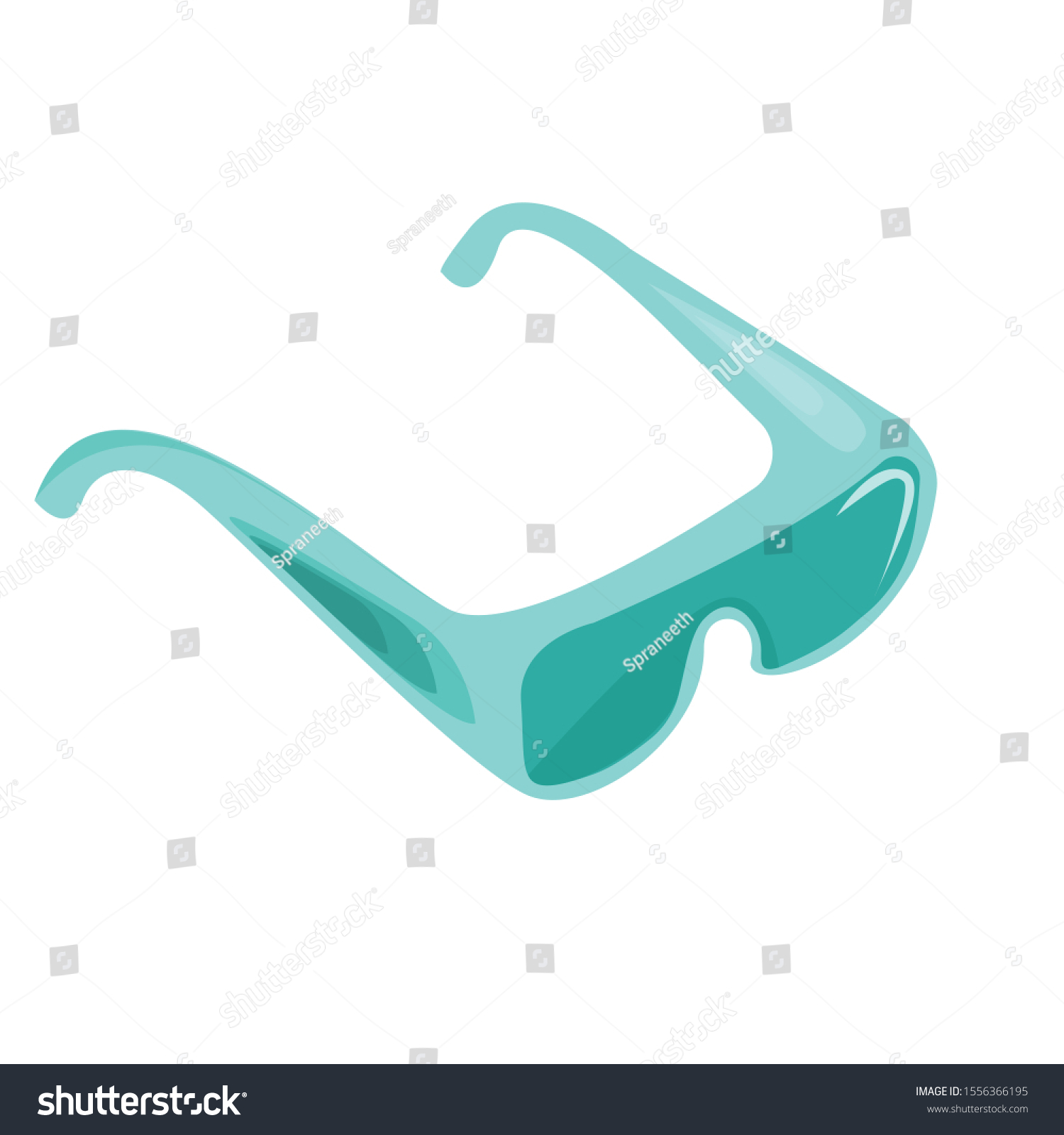 Goggles Simple Illustraton Clip Art Vector Stock Vector (Royalty Free ...