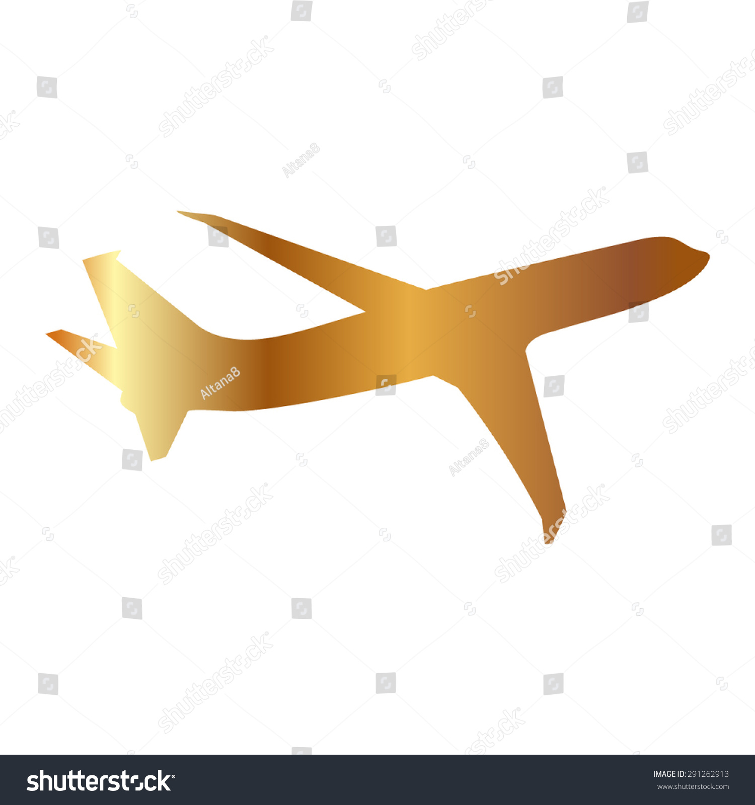 3,574 Airplane gold Stock Vectors, Images & Vector Art | Shutterstock