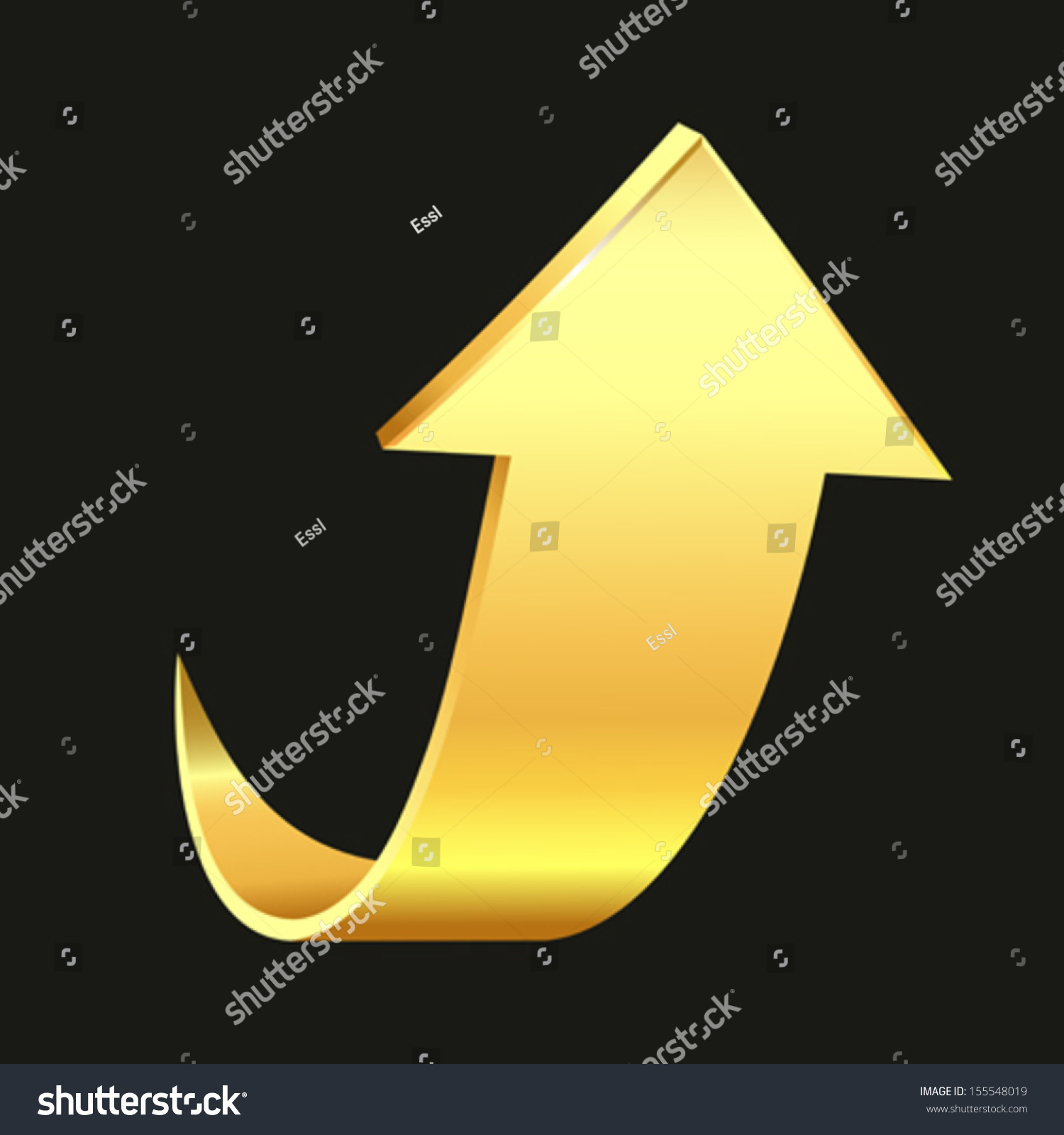 Gold Arrow Logo
