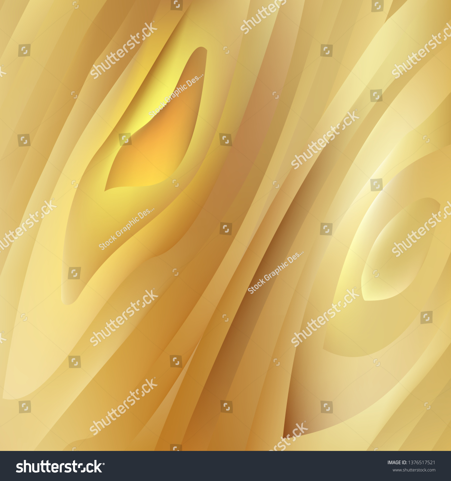 Gold Background Graphic Stock Vector (Royalty Free) 1376517521 ...