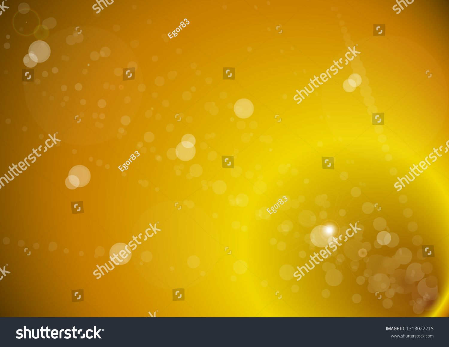 Gold Background Highlights Stock Vector (Royalty Free) 1313022218