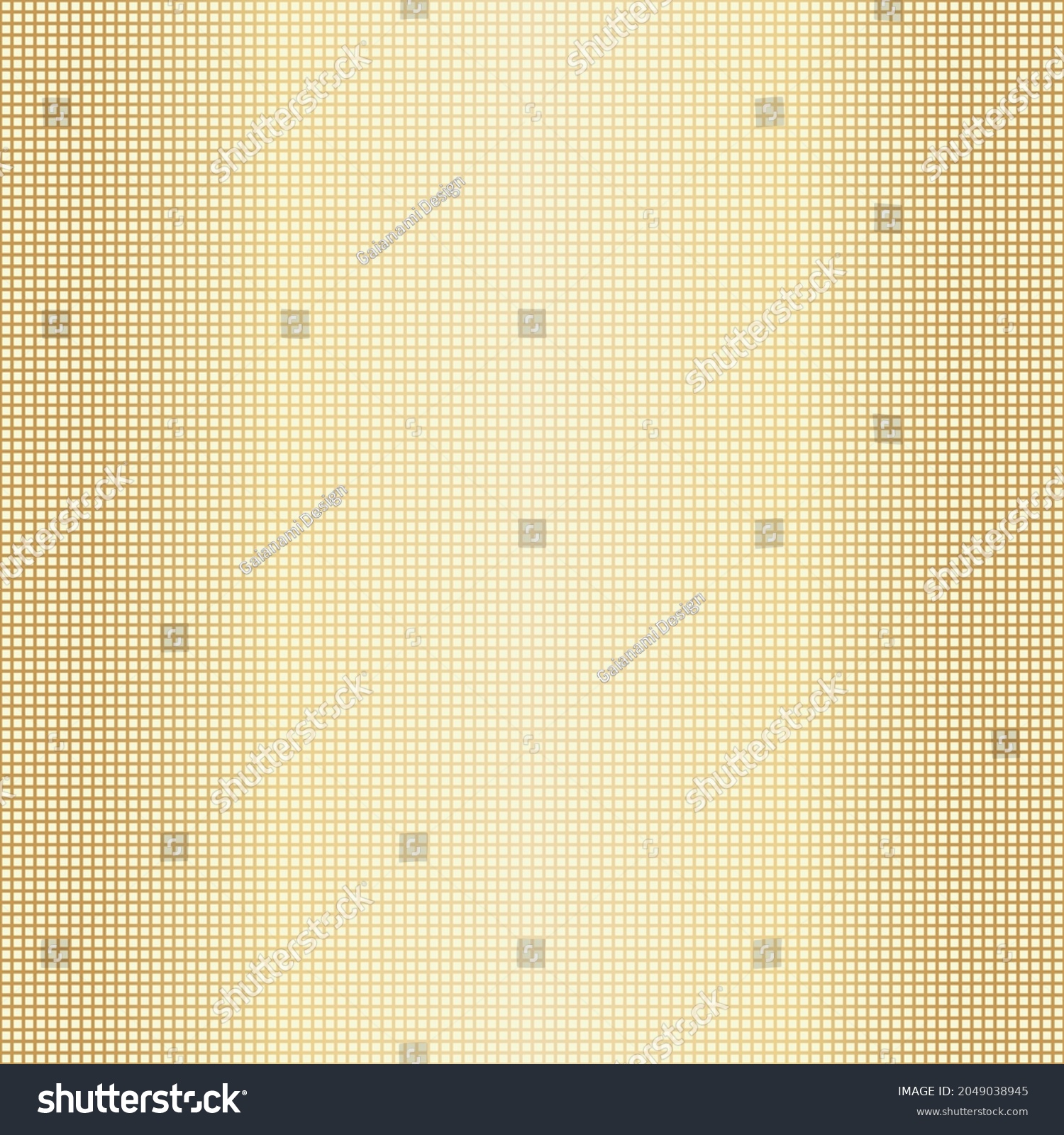 Gold Foil Gingham Effect Seamless Vector Stock Vector (Royalty Free ...