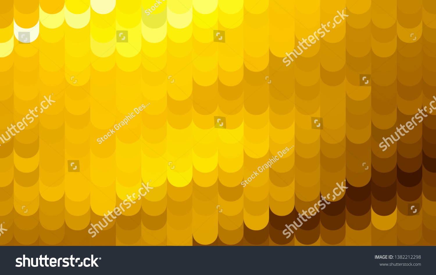Gold Geometric Shapes Background Vector Stock Vector (Royalty Free ...