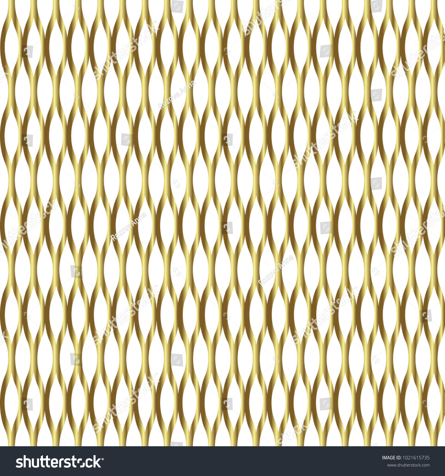 Gold Grid Line Pattern Vector Design Stock Vector (Royalty Free ...