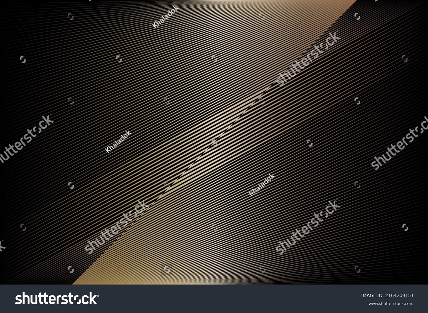 Gold Metallic Effect Background Minimal Geometric Stock Vector (Royalty ...