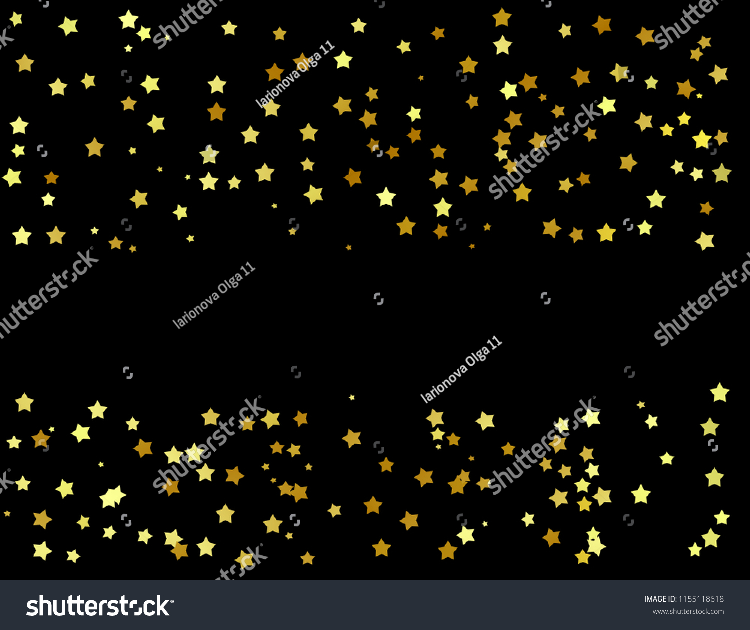 Gold Star Background Stock Vector (Royalty Free) 1155118618 | Shutterstock