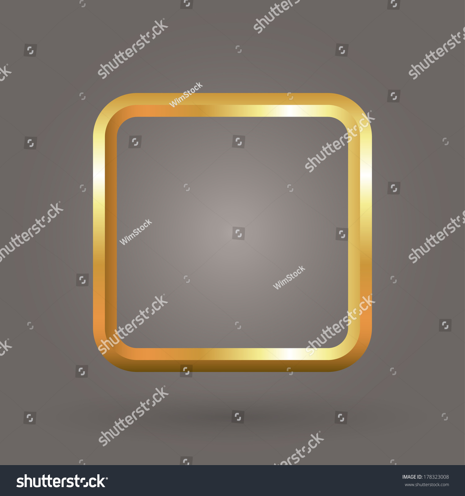 Gold Symbol Stock Vector (Royalty Free) 178323008 | Shutterstock